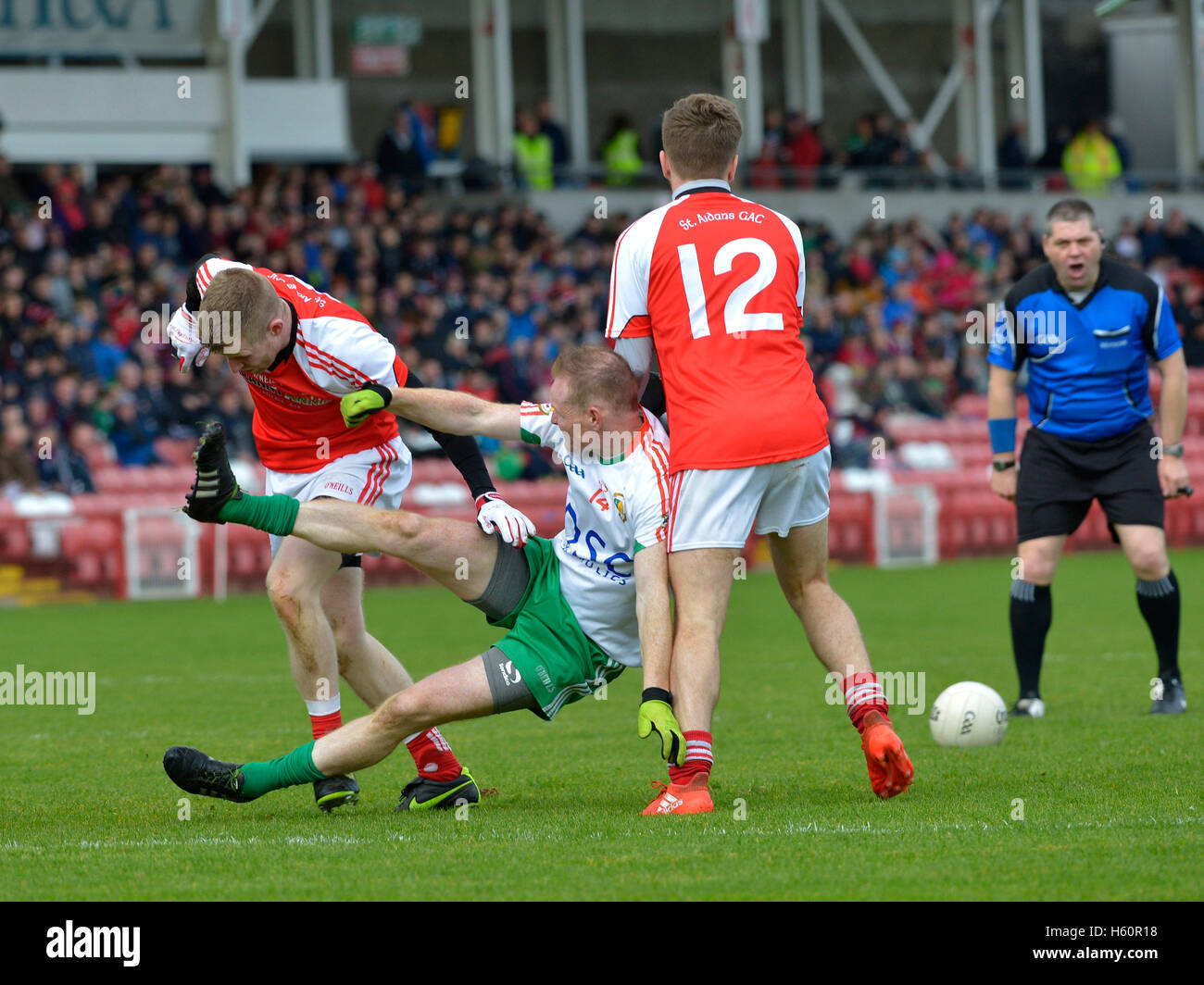 Action from Gaelic Derry Junior Championship Final Drum v Magilligan ...