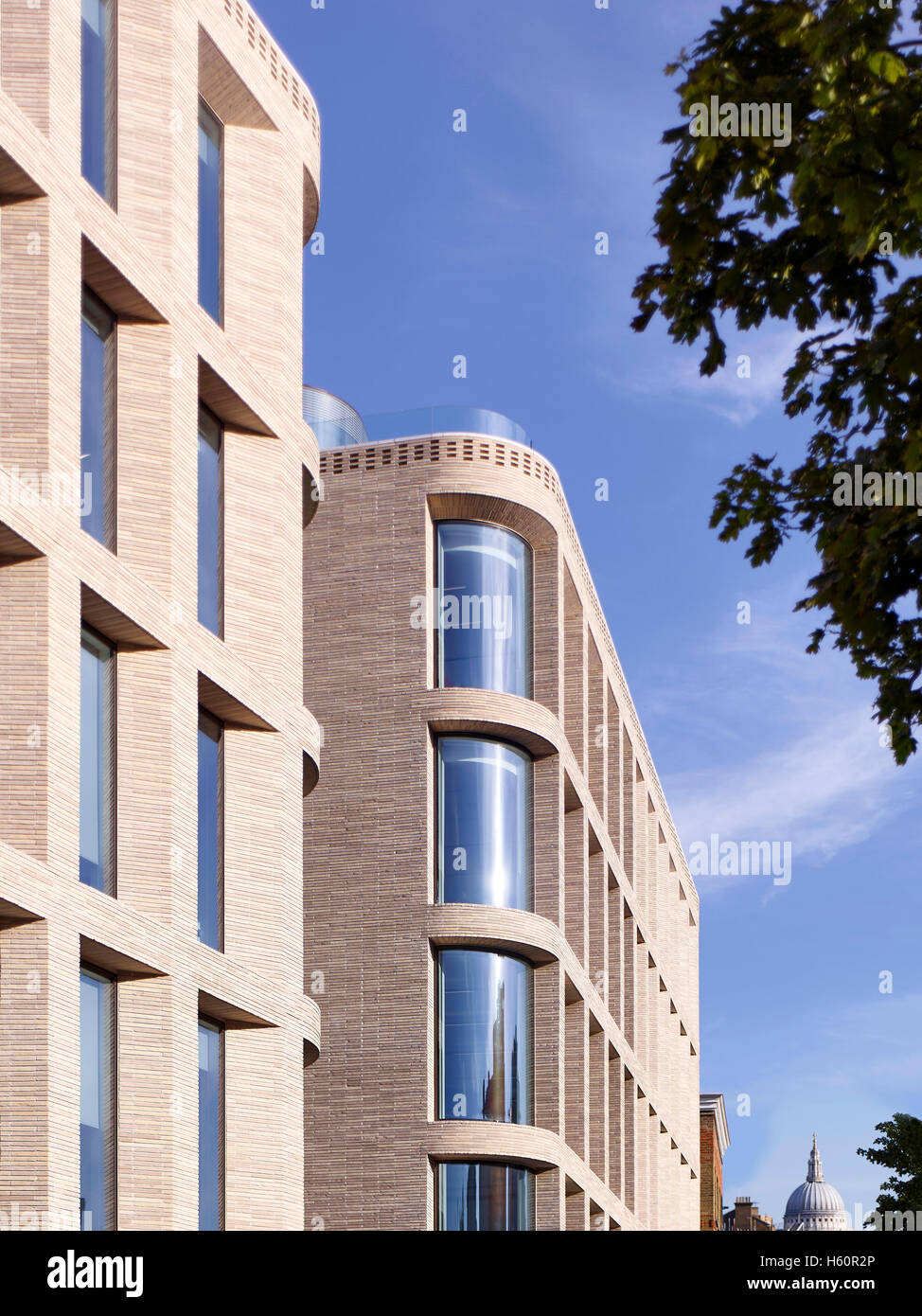 Elevation, corner. Turnmill Building, London, United Kingdom. Architect ...