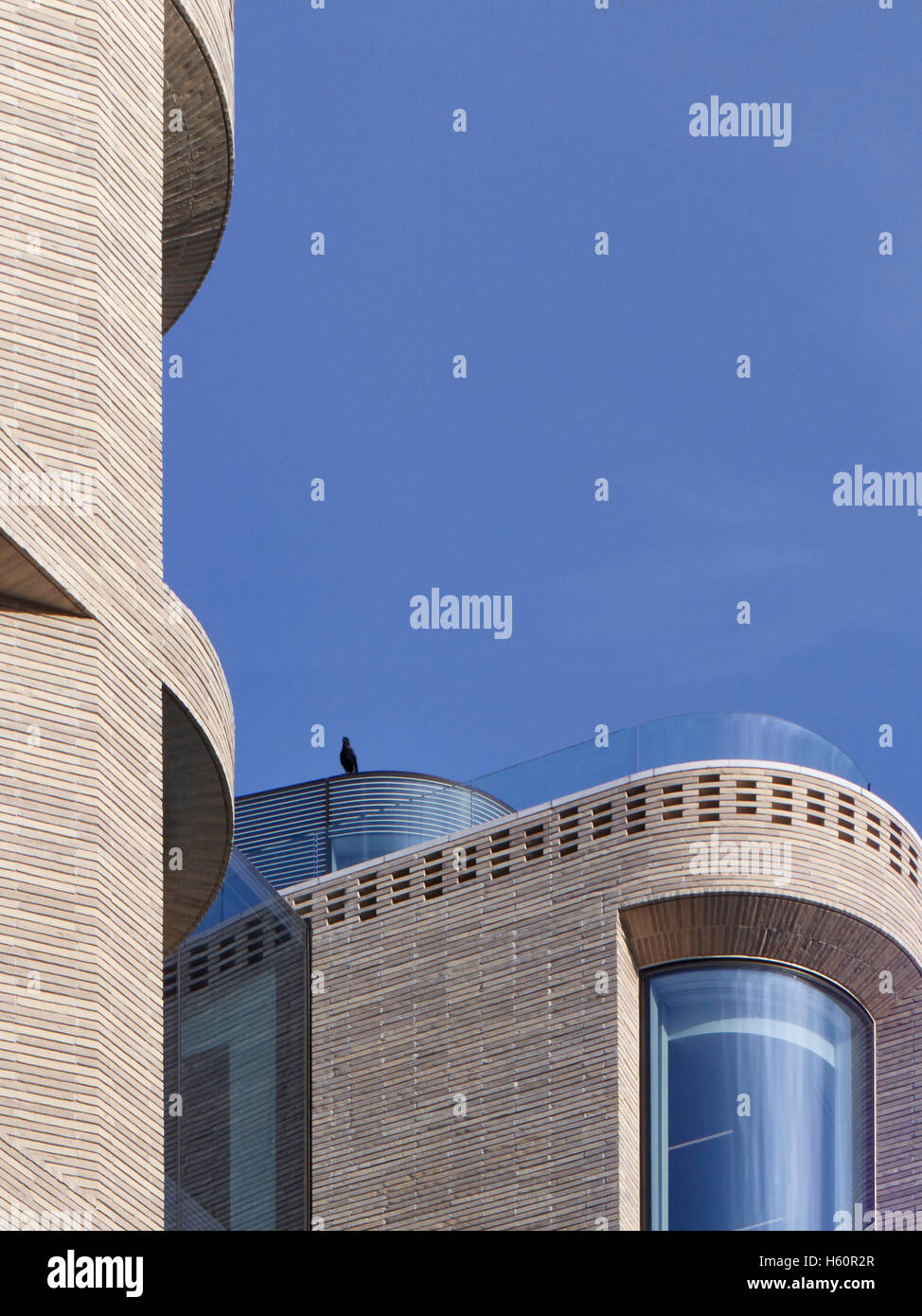 Elevation, abstract. Turnmill Building, London, United Kingdom ...