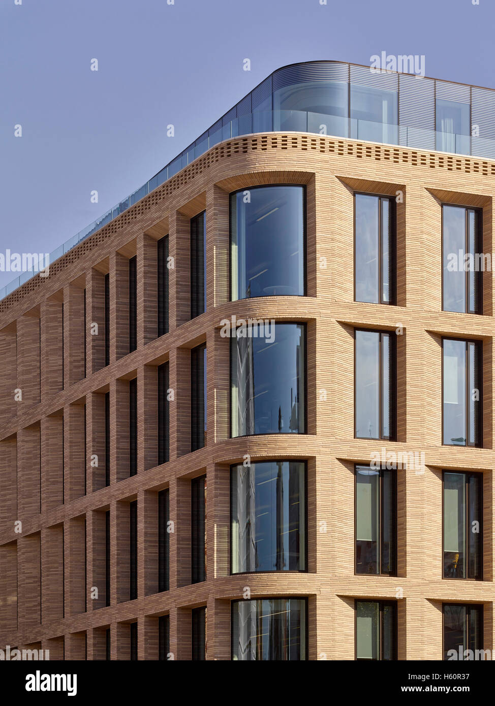 Elevation, abstract. Turnmill Building, London, United Kingdom ...