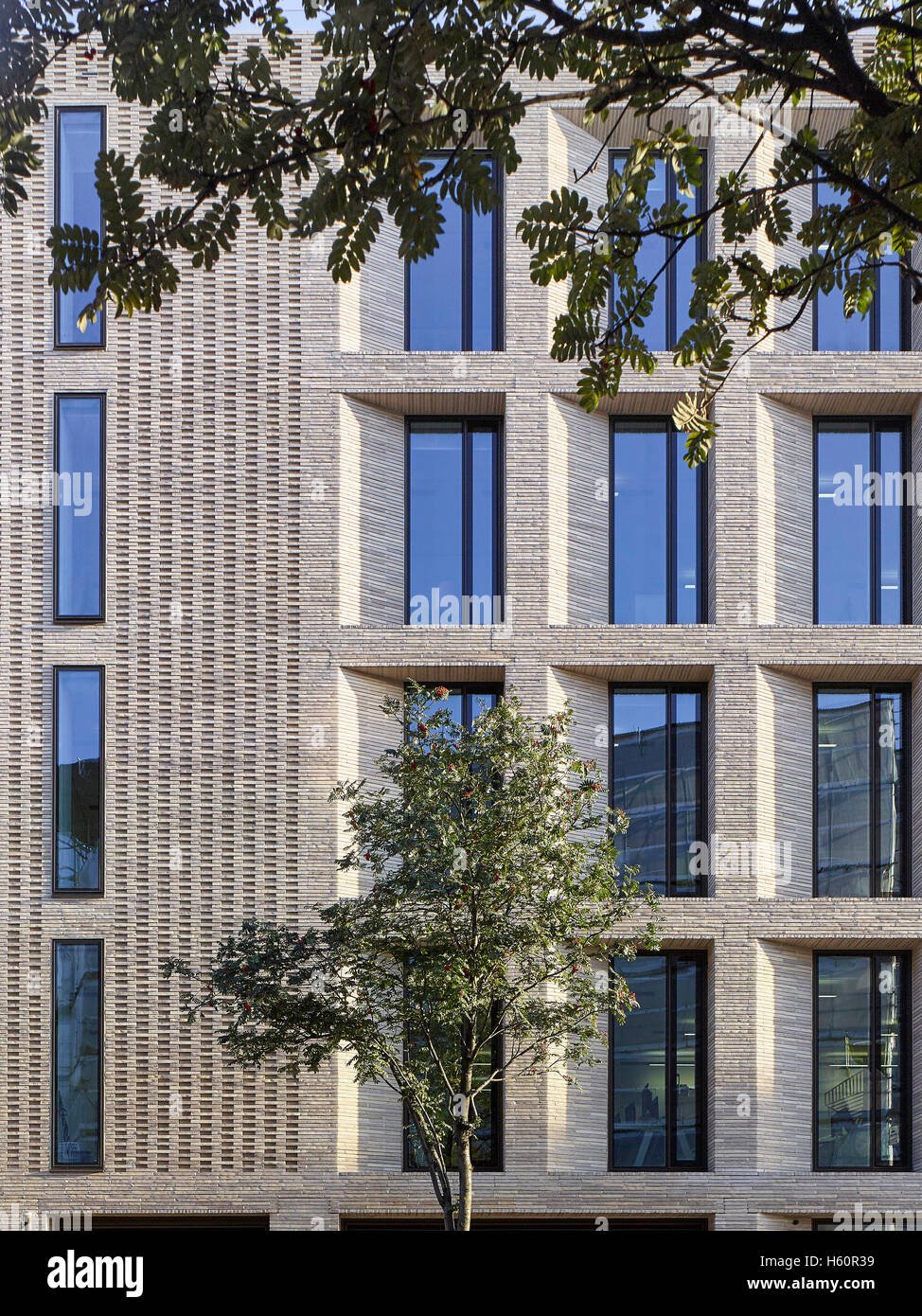 Elevation, abstract. Turnmill Building, London, United Kingdom ...