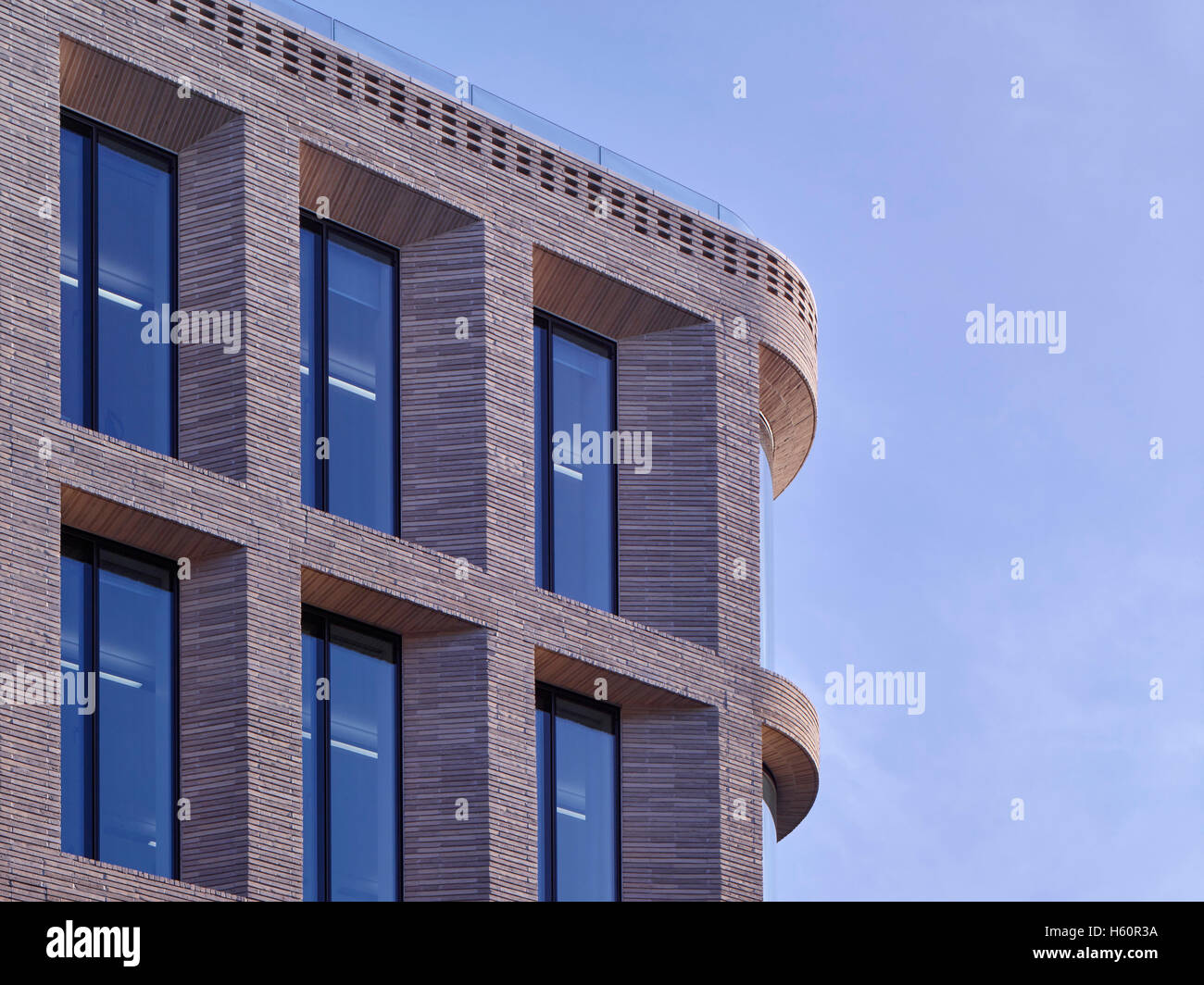 Elevation, abstract. Turnmill Building, London, United Kingdom ...