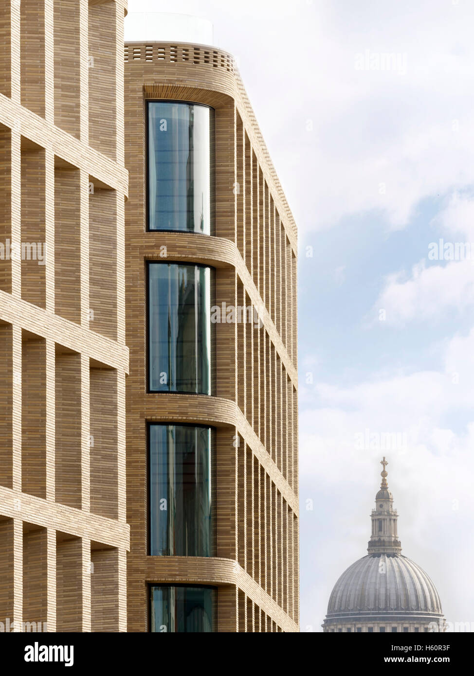 Elevation, abstract. Turnmill Building, London, United Kingdom ...