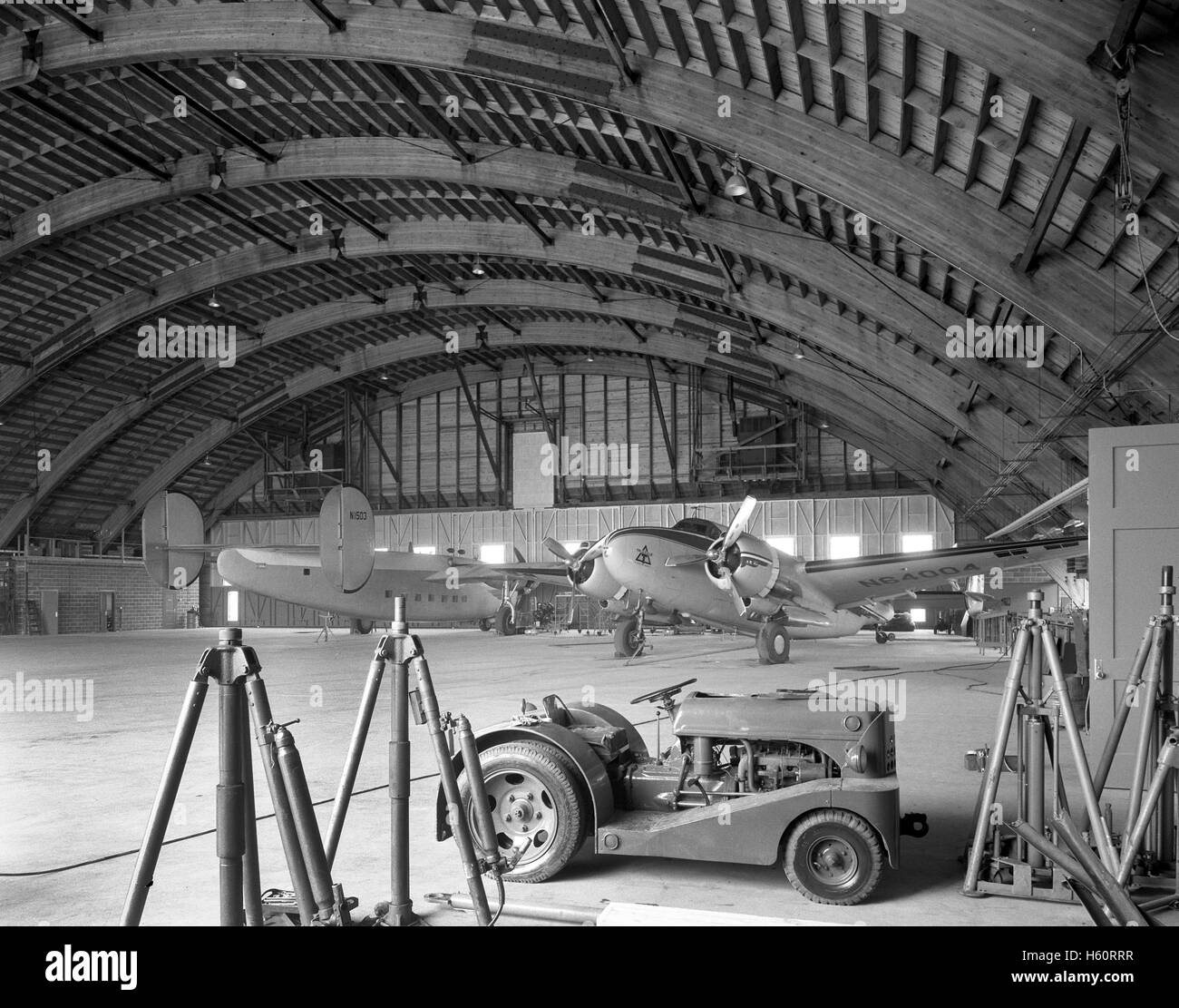 Small Aircraft Hangar 1950