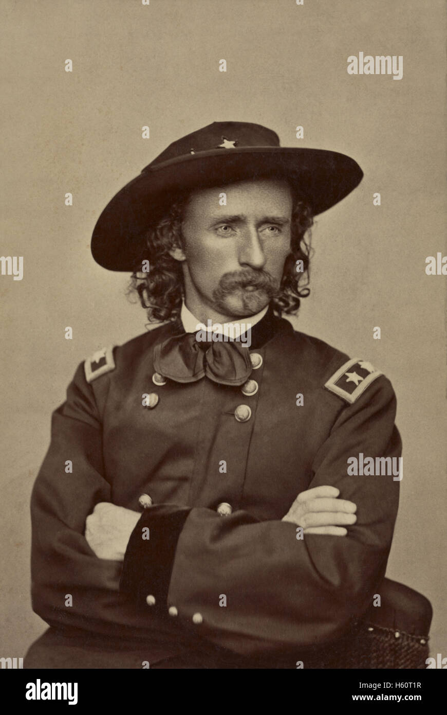 George armstrong custer hi-res stock photography and images - Alamy