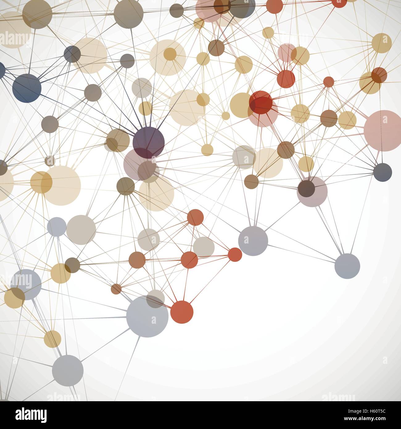 Dynamic Molecule Structure Science And Connection Concept Neurons