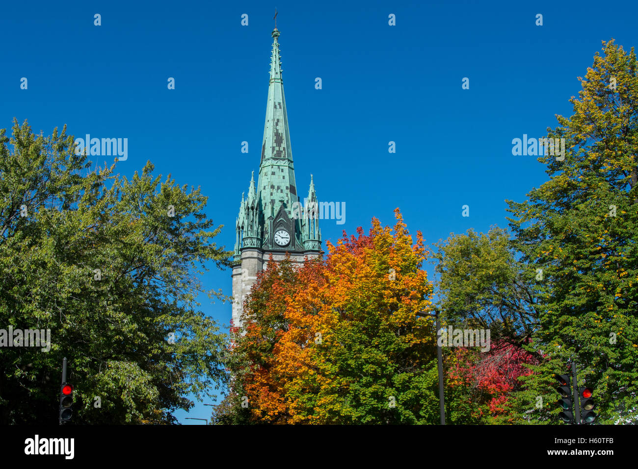 Canada, Quebec, Three Rivers aka Trois-Riveres. Cathedral of the ...