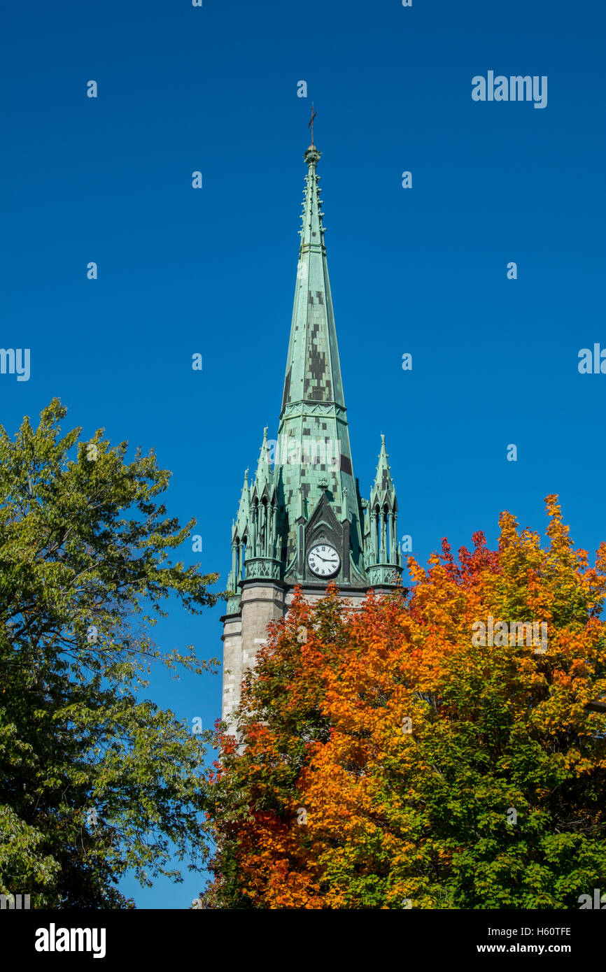 Canada, Quebec, Three Rivers aka Trois-Riveres. Cathedral of the ...