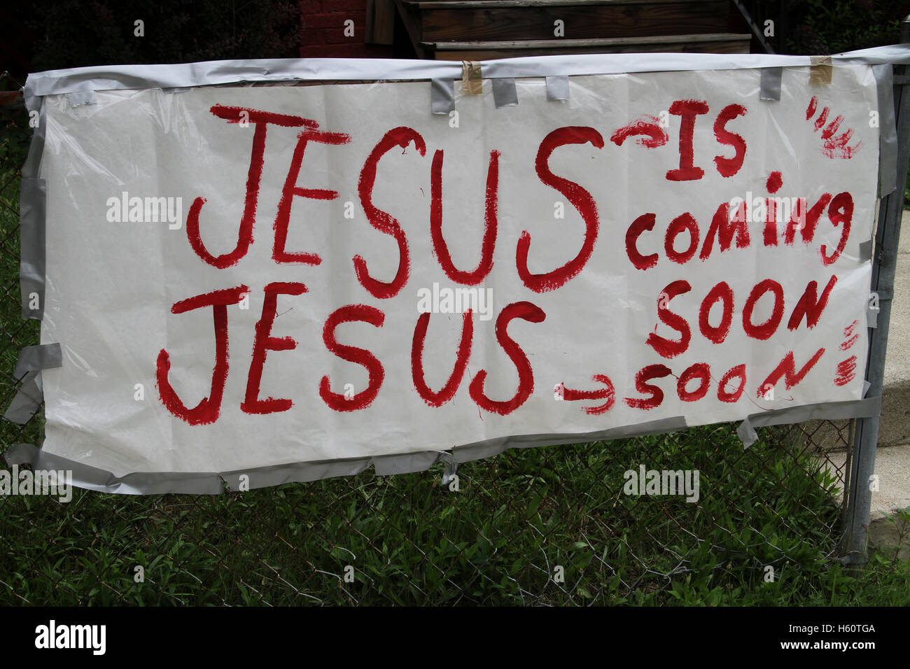Jesus coming soon sign hi-res stock photography and images - Alamy