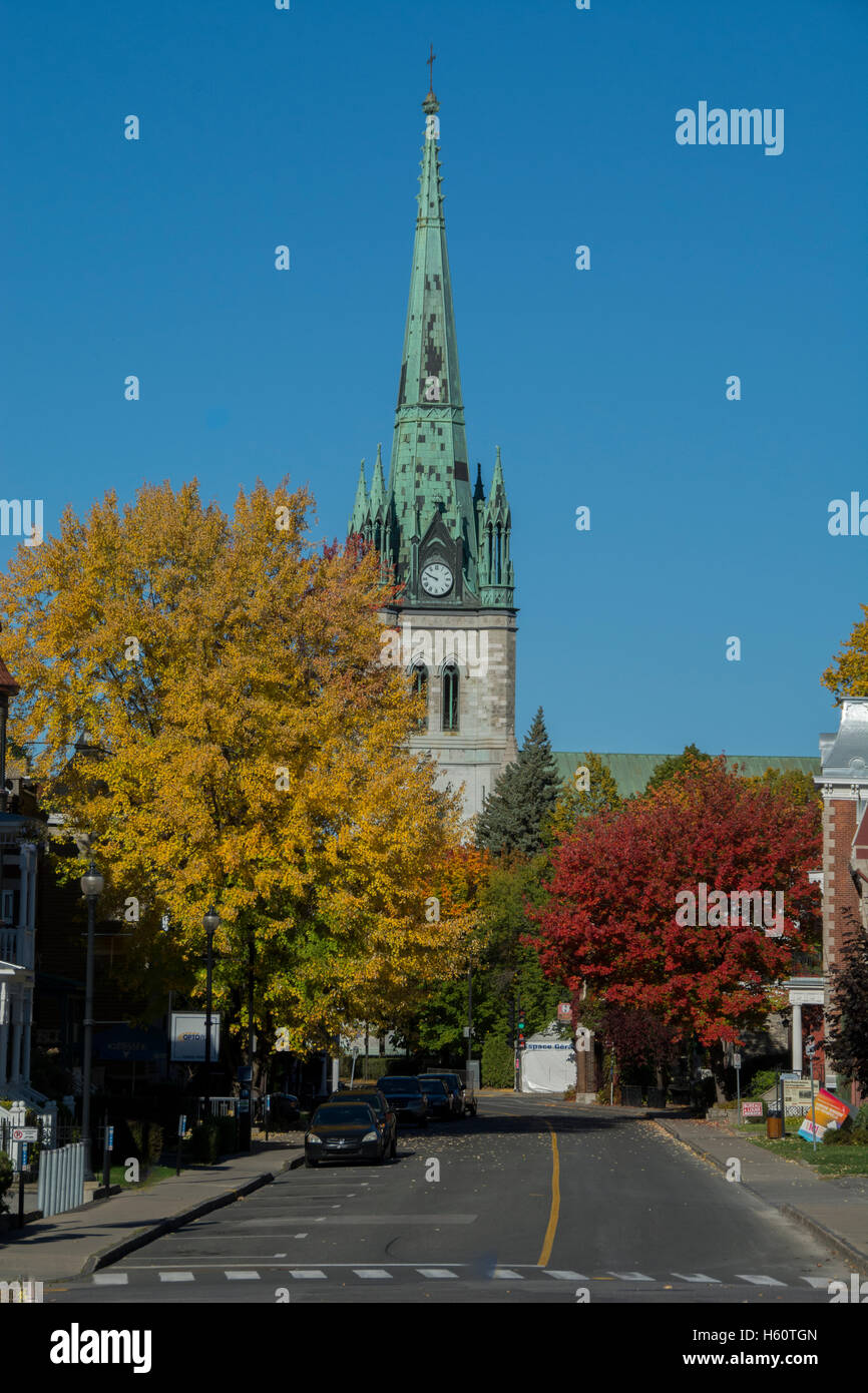 Canada, Quebec, Three Rivers aka Trois-Riveres. Cathedral of the ...