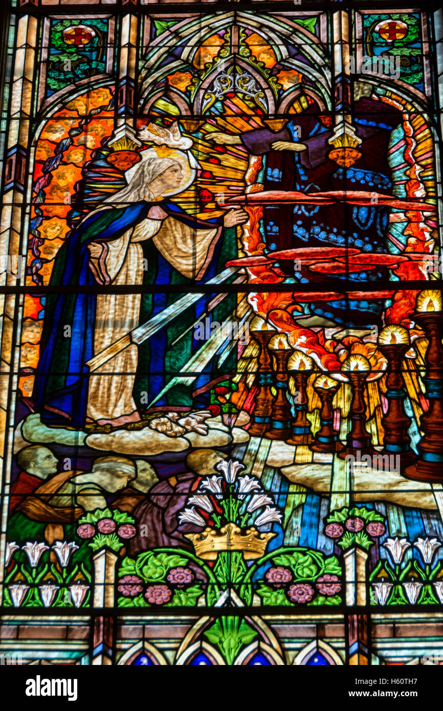 Canada, Quebec, Three Rivers aka Trois-Riveres. Cathedral of the ...