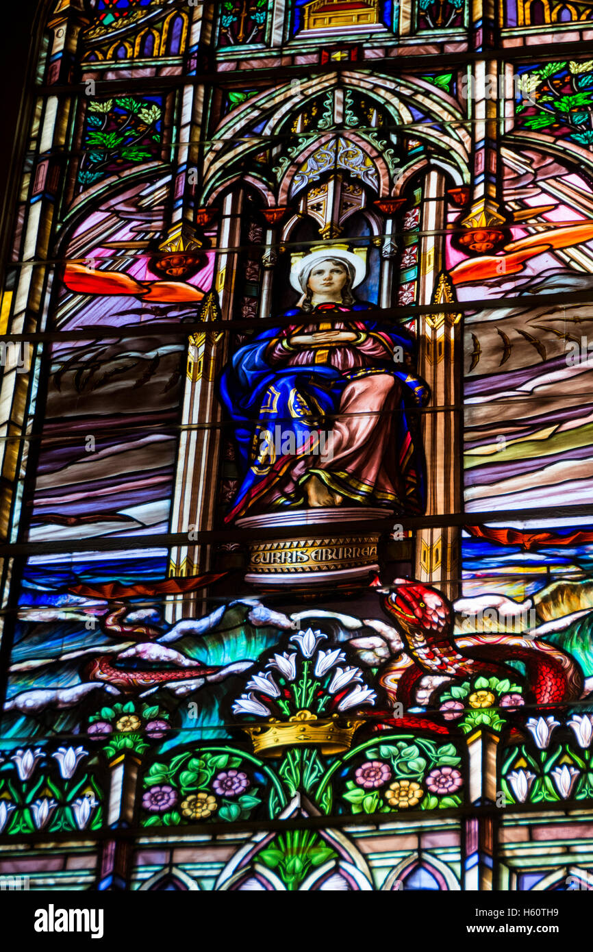 Canada, Quebec, Three Rivers aka Trois-Riveres. Cathedral of the ...