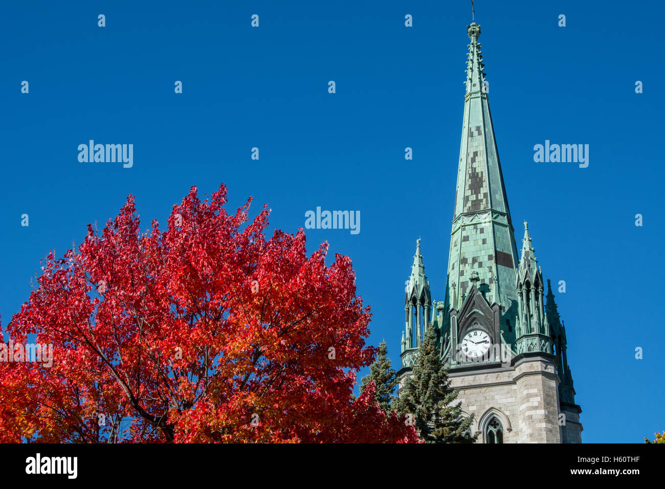 Canada, Quebec, Three Rivers aka Trois-Riveres. Cathedral of the ...