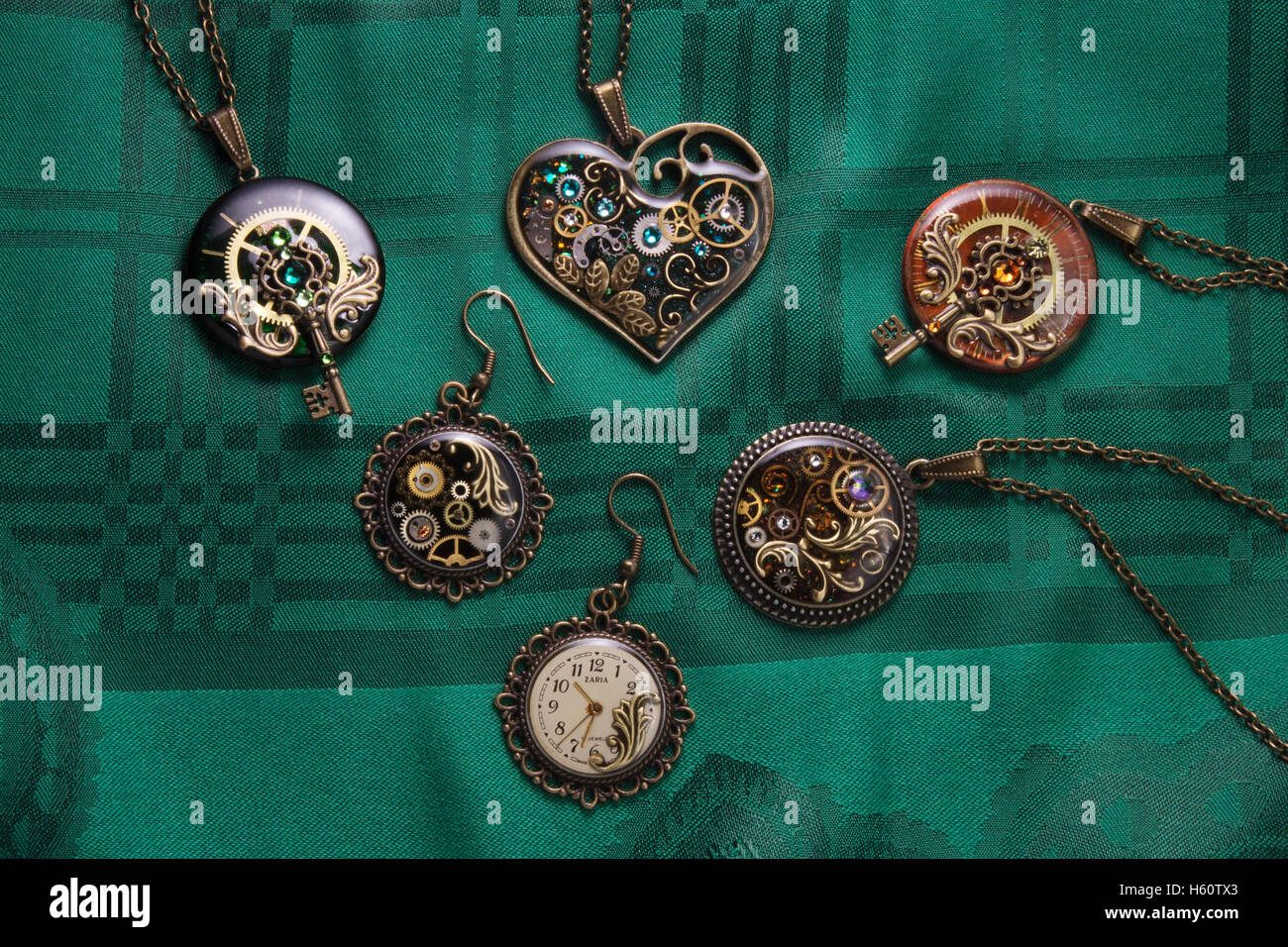 collection of jewelry Stock Photo - Alamy