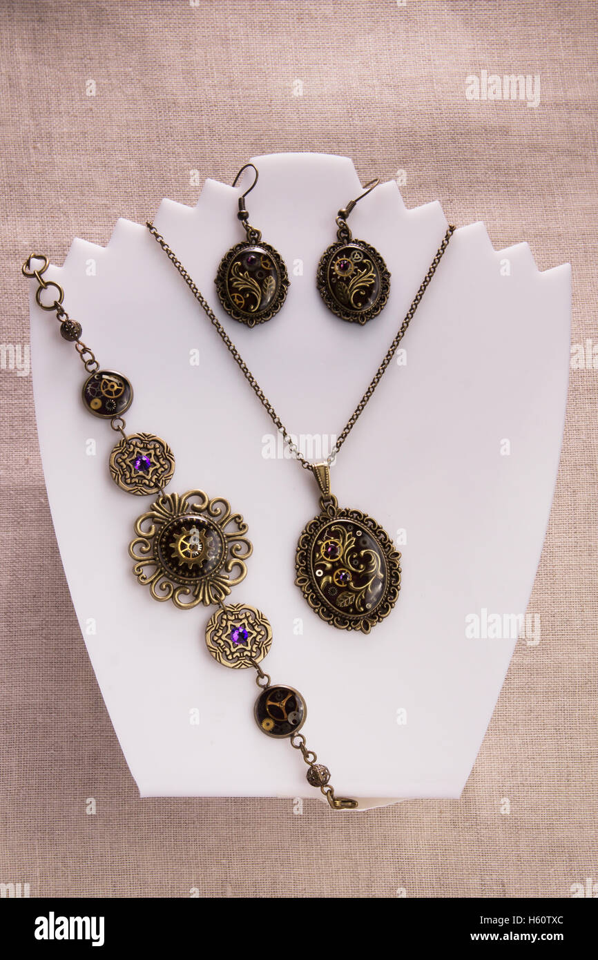 collection of jewelry Stock Photo - Alamy