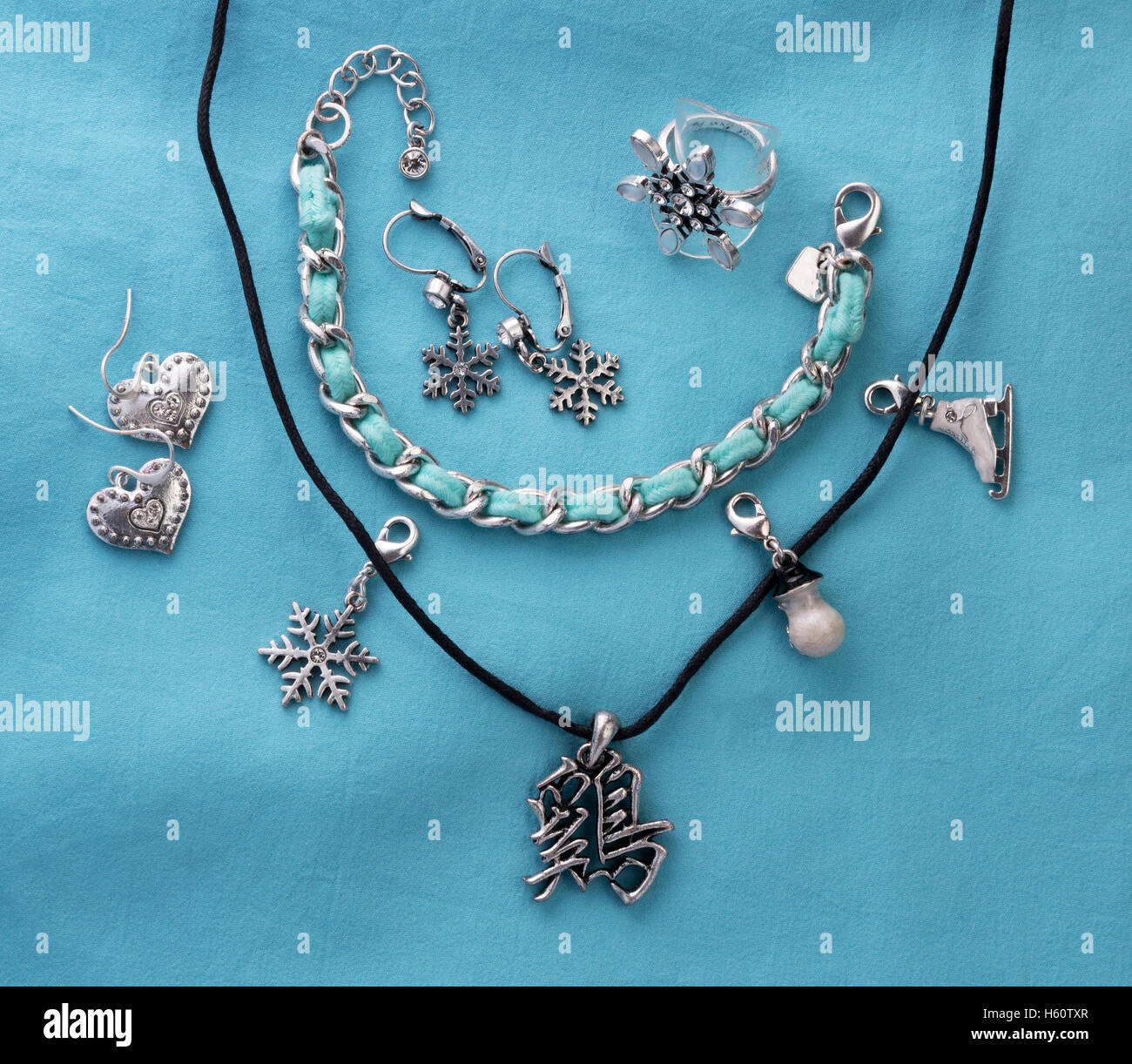 collection of jewelry Stock Photo - Alamy