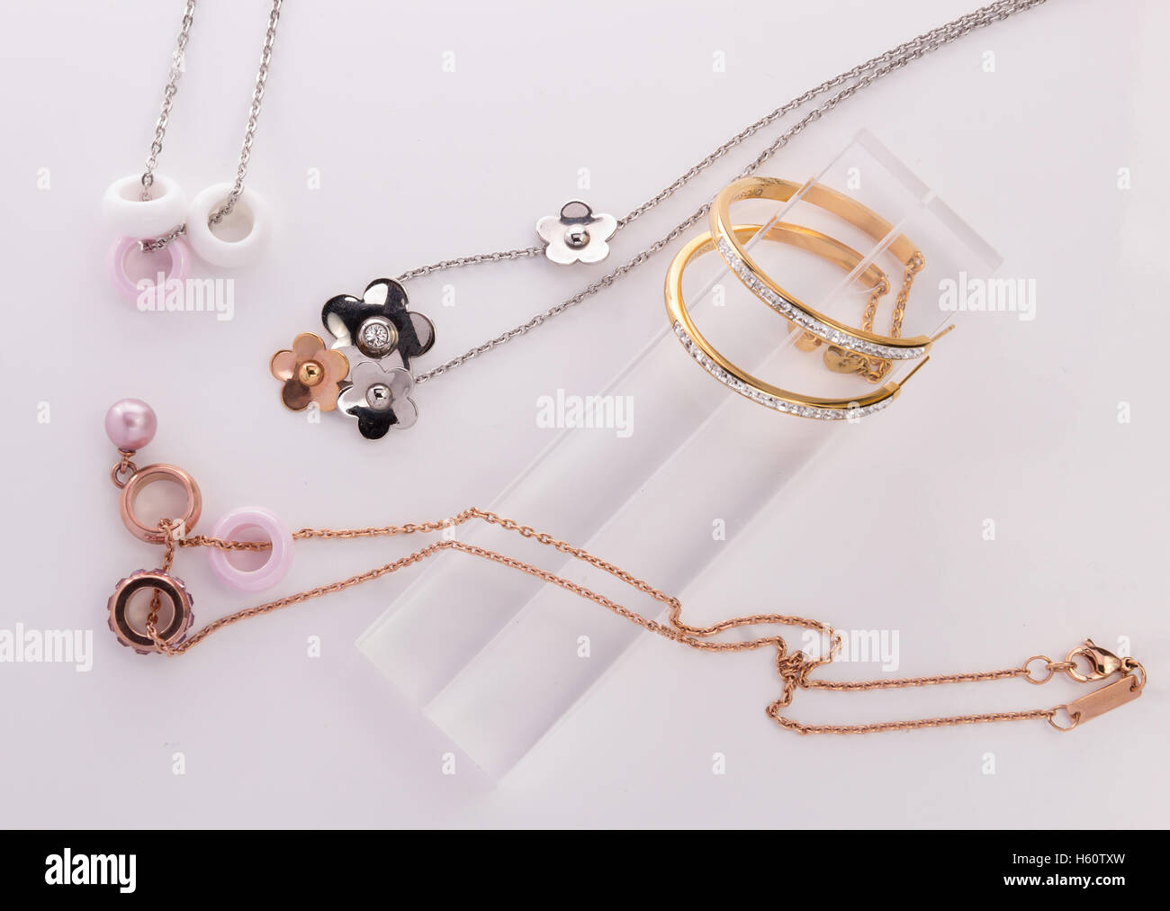 collection of jewelry Stock Photo - Alamy