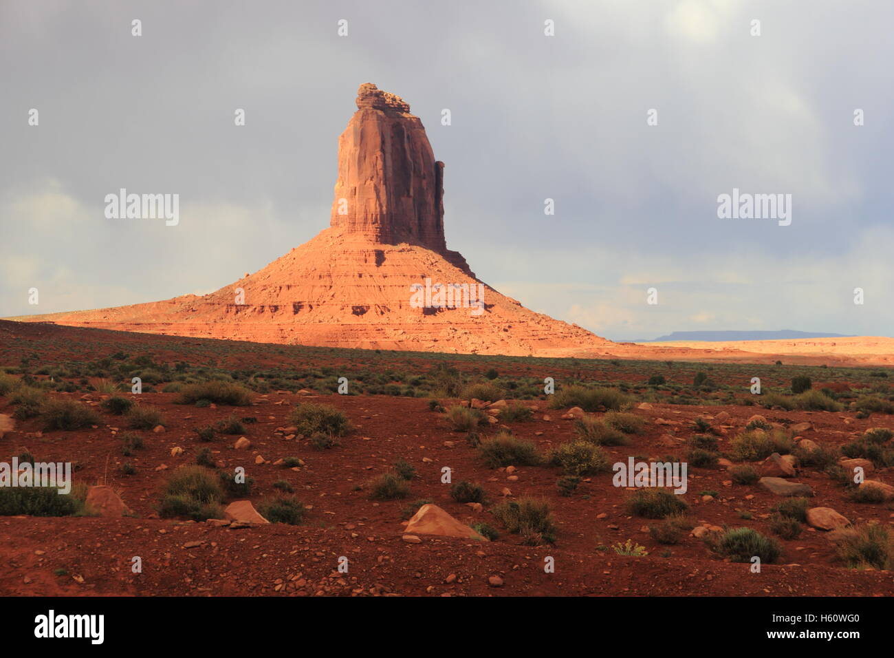 Rock formation in Monument Valley Stock Photo - Alamy