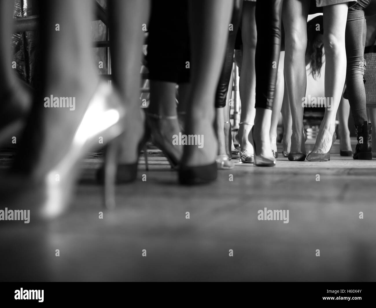 Fashion Show, Catwalk Event, Runway Show Backstage Stock Photo - Alamy