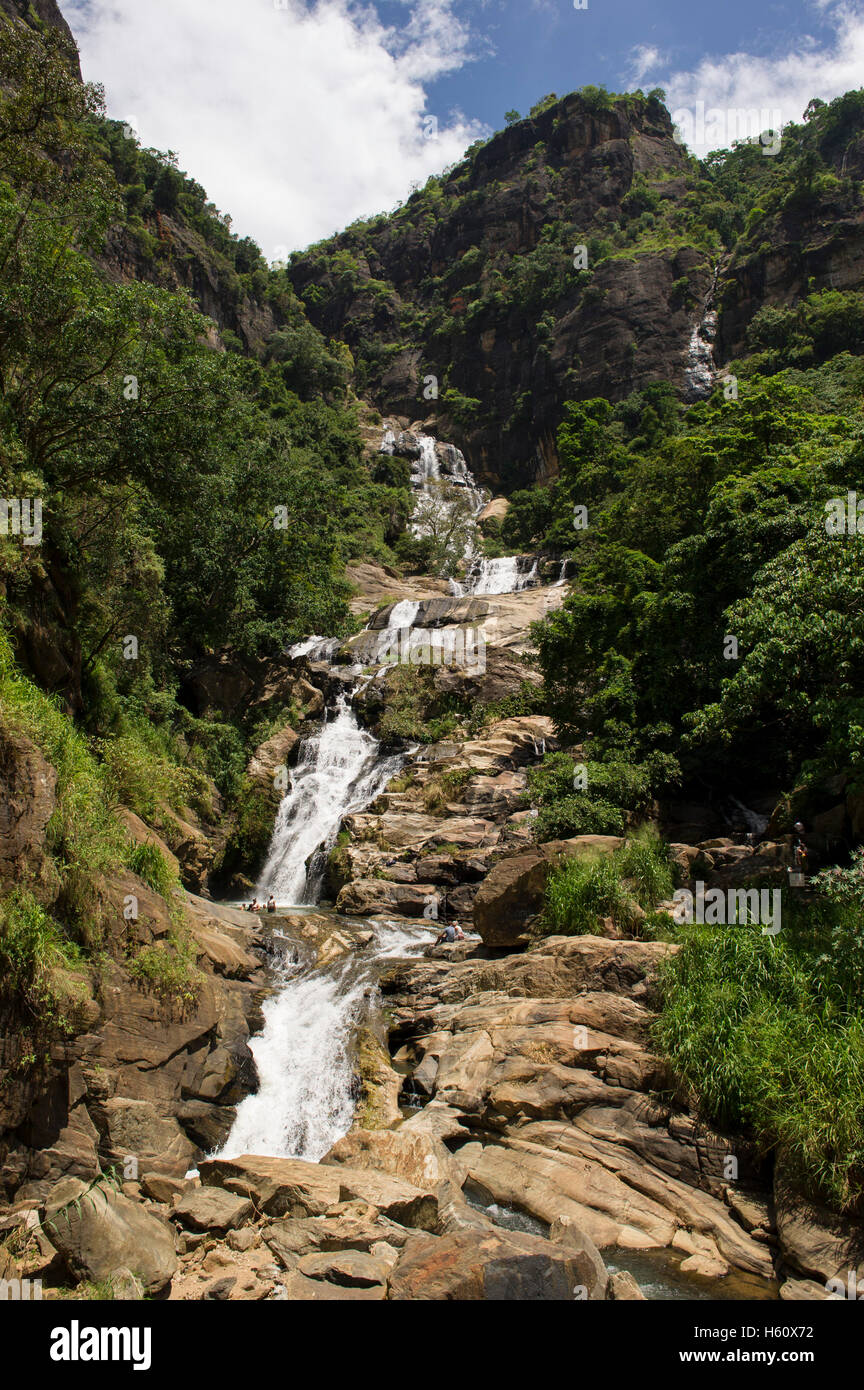 Rawana Ella Falls, Ella, Sri Lanka Stock Photo - Alamy