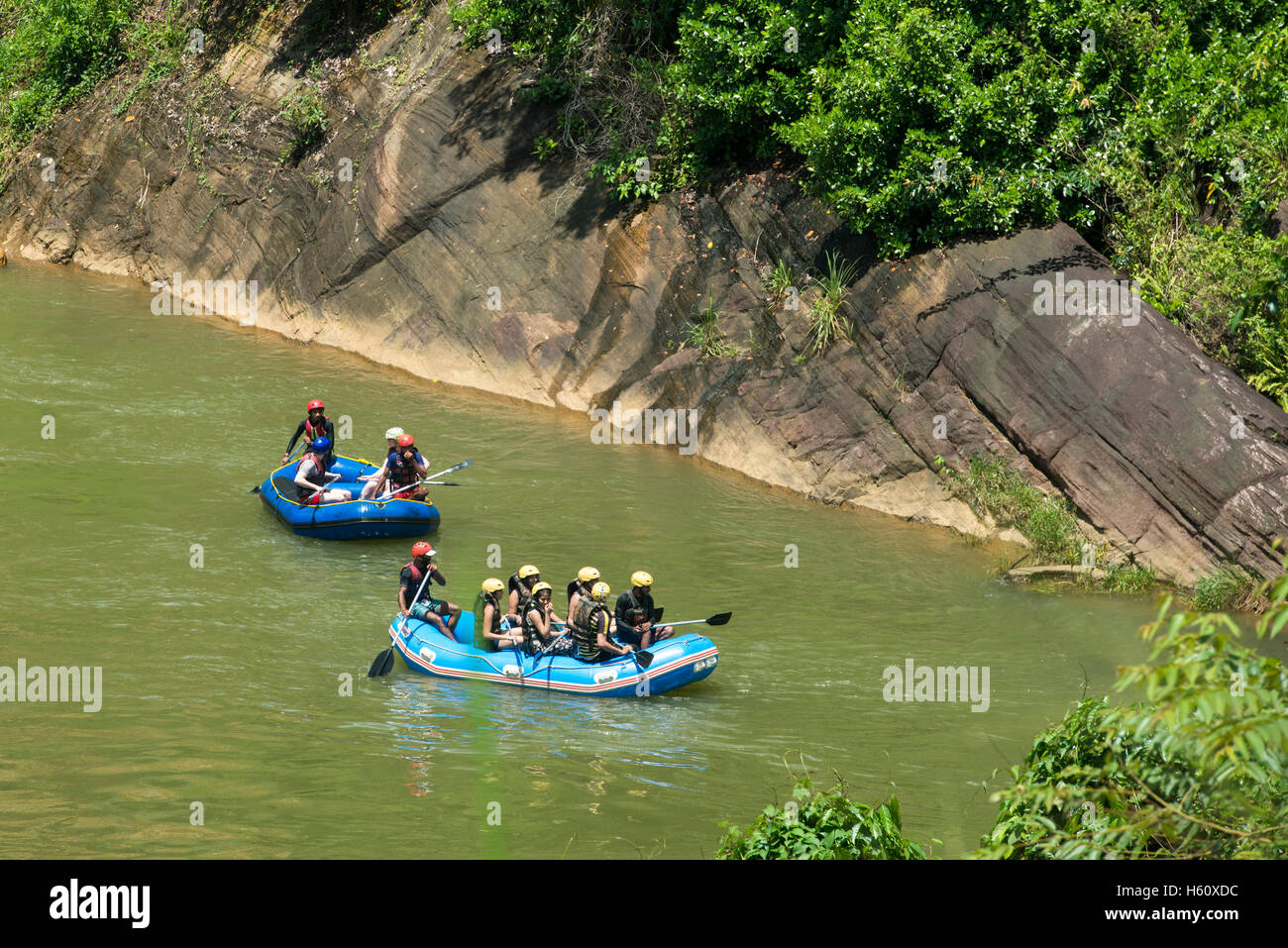 Kelani river rafting hi-res stock photography and images - Alamy