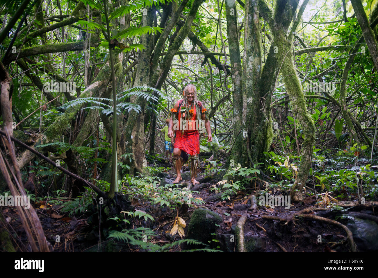 Rarotonga Island. Cook Island. Polynesia. South Pacific Ocean. Mr Pa ...