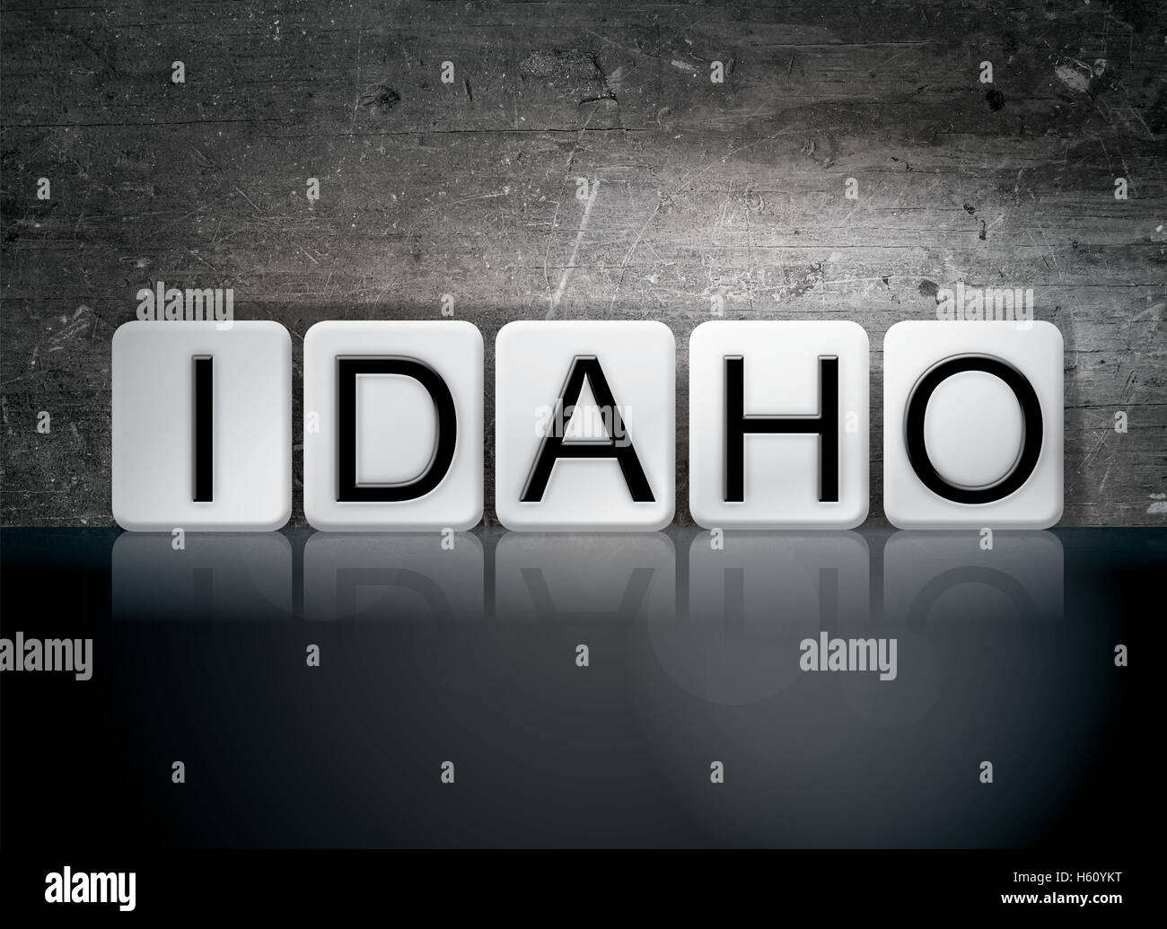 Word idaho written in white hi-res stock photography and images - Alamy