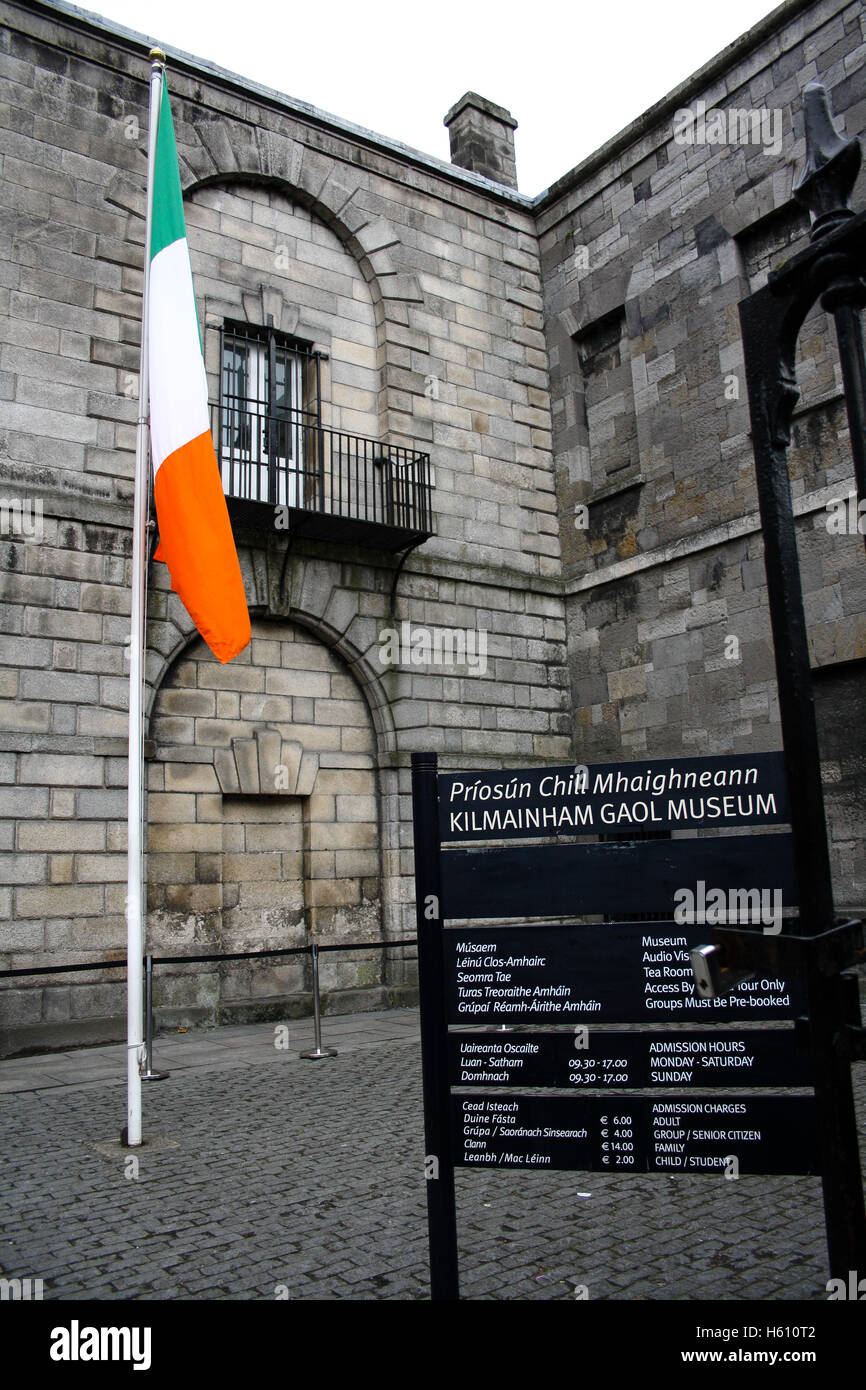 Entrance of Kilmainham Gaol prison in Dublin, Ireland Stock Photo - Alamy