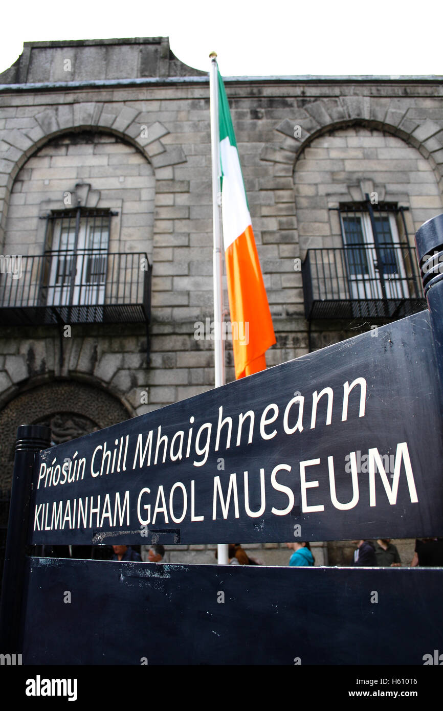 Kilmainham gaol prison sign hi-res stock photography and images - Alamy