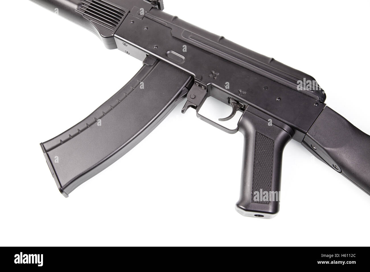 Machinegun assault, detail gun, danger, war Stock Photo - Alamy