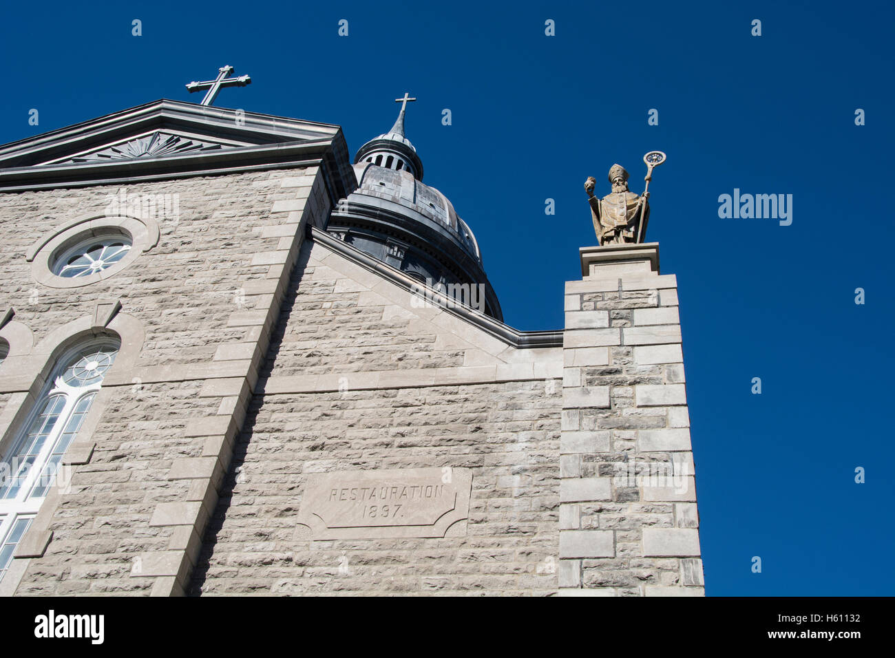 Canada, Quebec, Three Rivers (aka Trois-Riveres) A historic area ...
