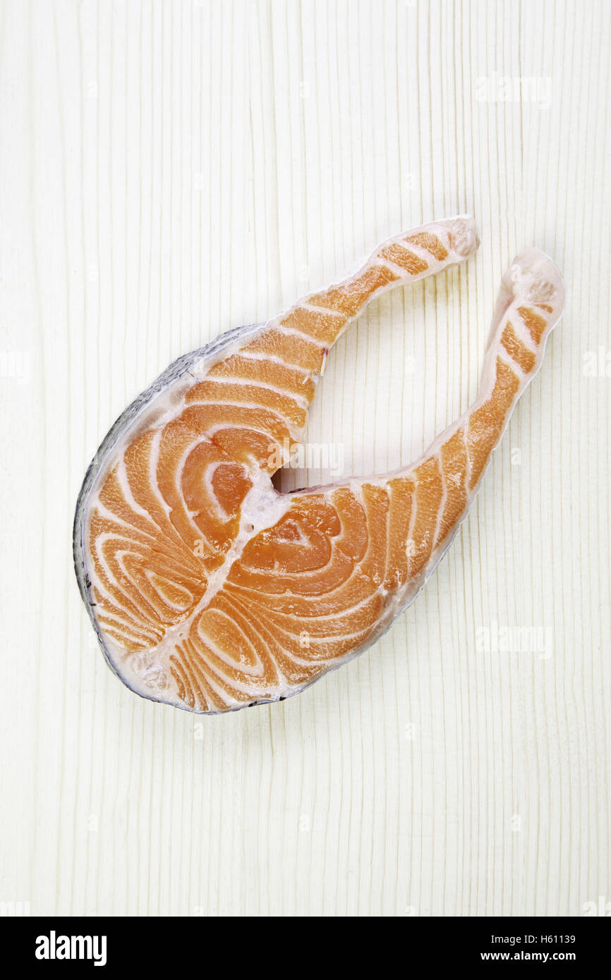 Slice of Salmon, Raw Fish detail, healthy food, healthy life Stock ...