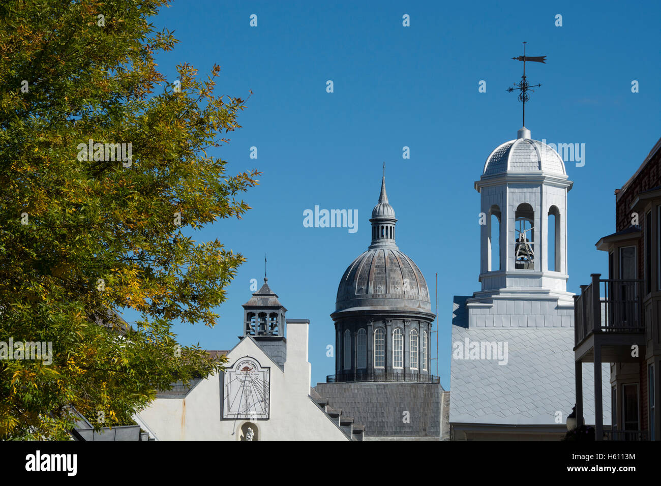 Canada, Quebec, Three Rivers (aka Trois-Riveres) A historic area ...