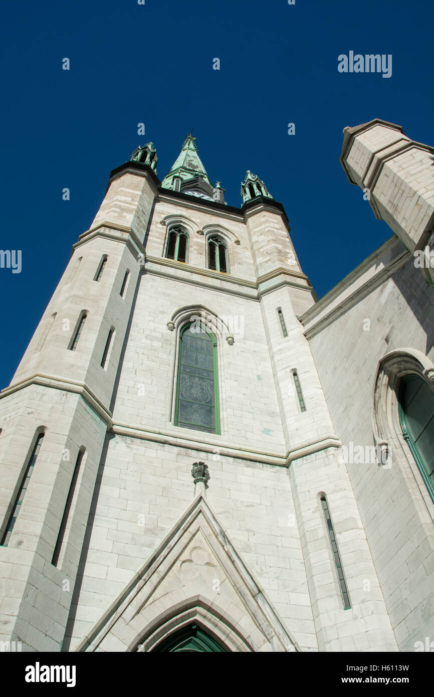Canada, Quebec, Three Rivers aka Trois-Riveres. Cathedral of the ...