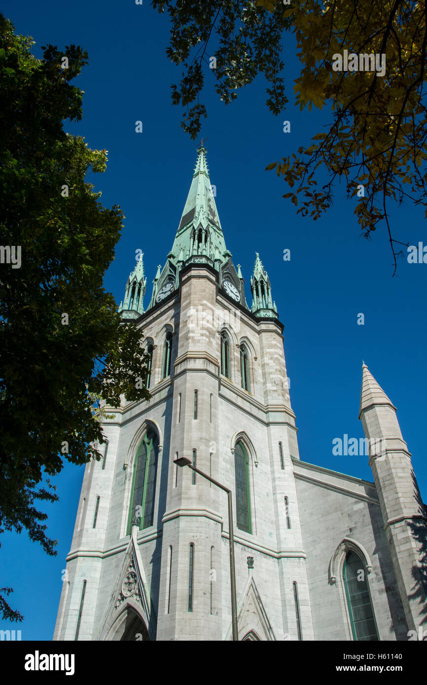Canada, Quebec, Three Rivers aka Trois-Riveres. Cathedral of the ...