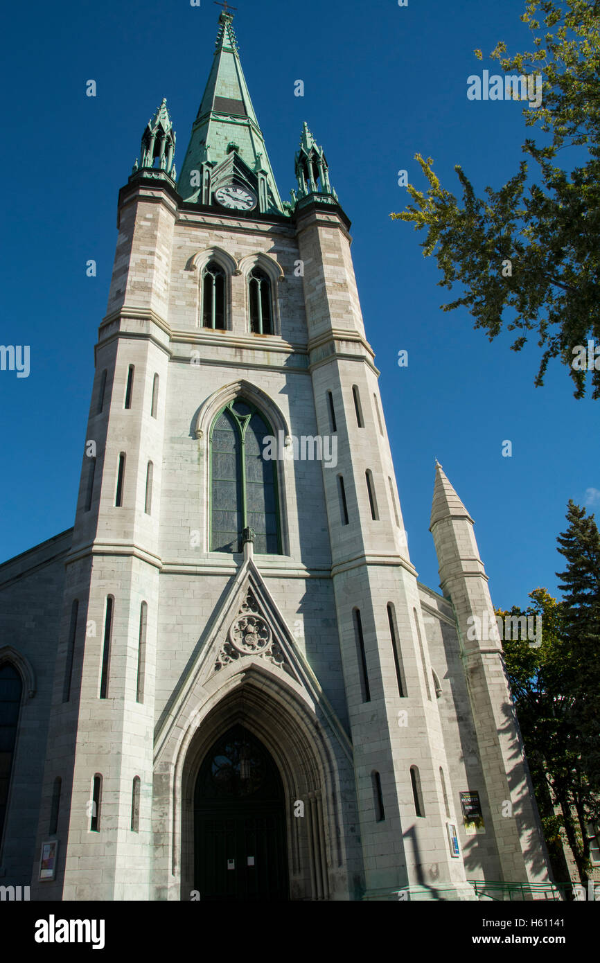 Canada, Quebec, Three Rivers aka Trois-Riveres. Cathedral of the ...