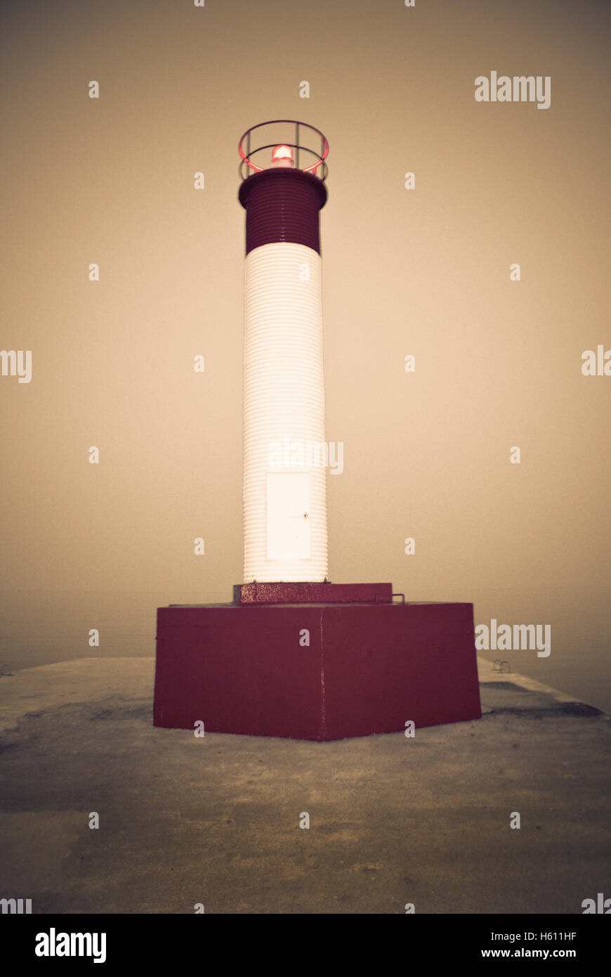 Lighthouse on Lake Ontario Stock Photo - Alamy