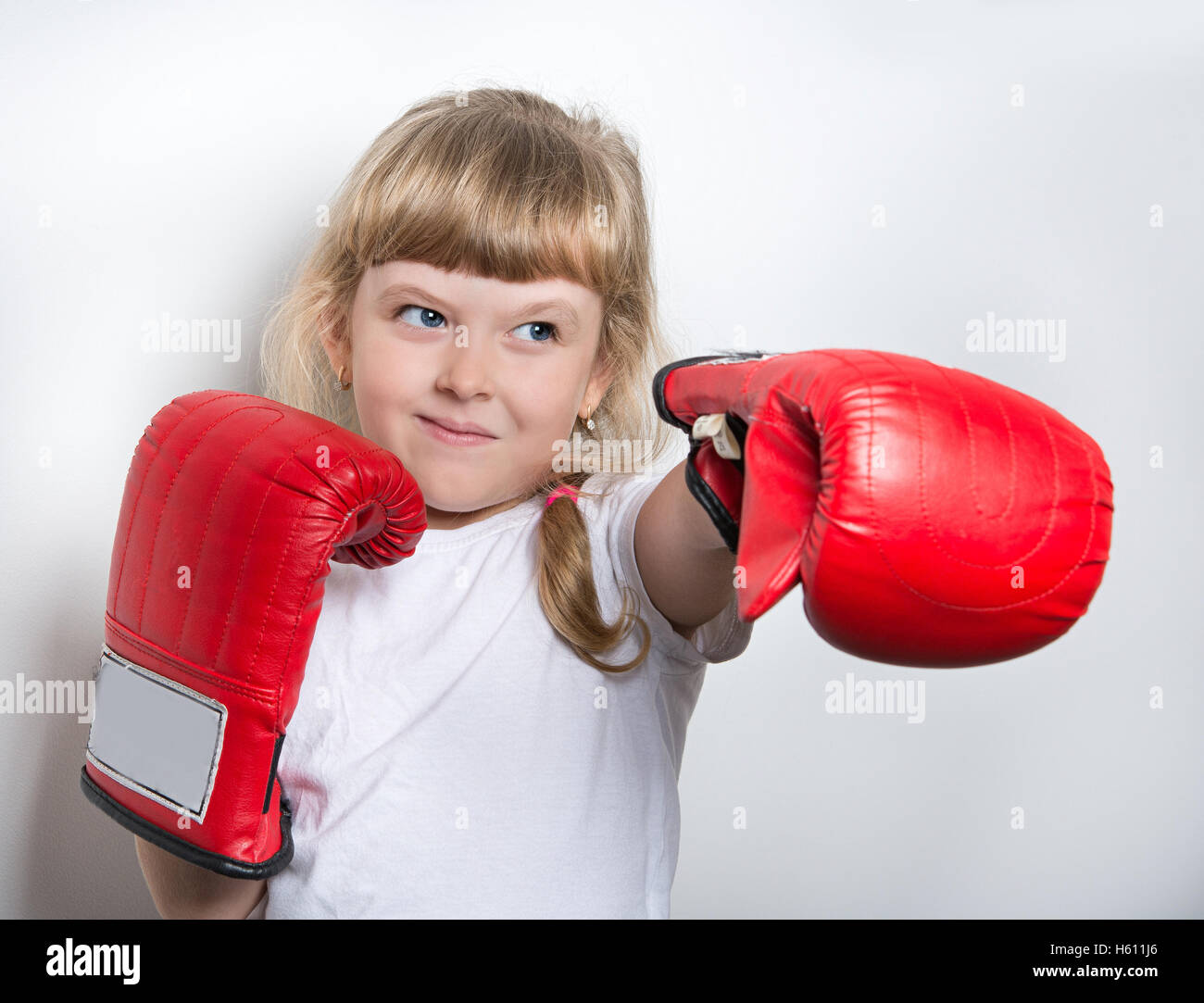 crafty little boxer Stock Photo - Alamy