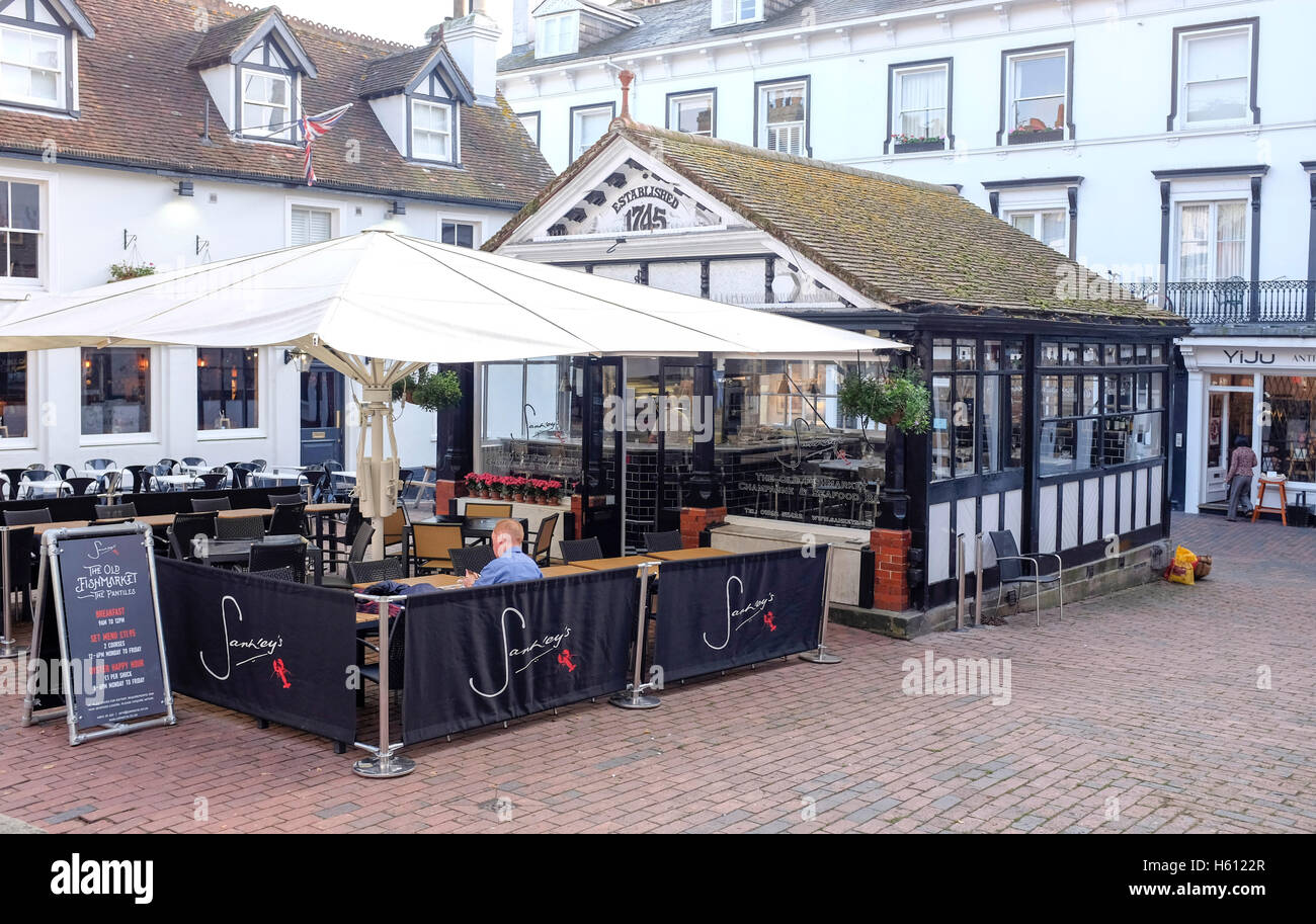 Sankey's Old Fishmarket restaurant at The Pantiles Royal Tunbridge ...