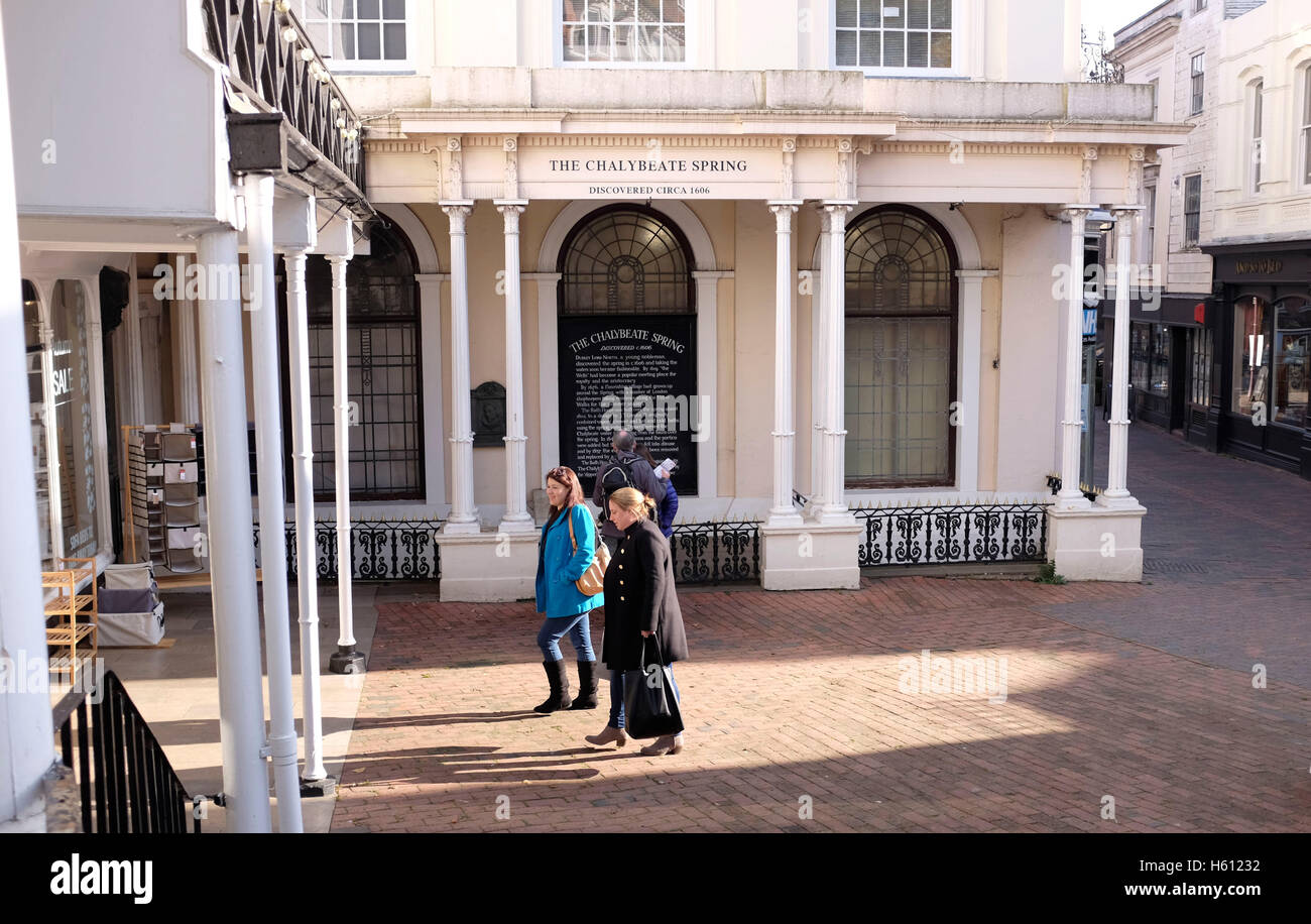 The Chalybeate Spring - The Pantiles Royal Tunbridge Wells Kent UK ...