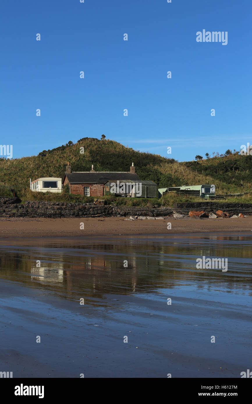 Corbie Knowe Lunan Bay Angus Scotland October 2016 Stock Photo - Alamy