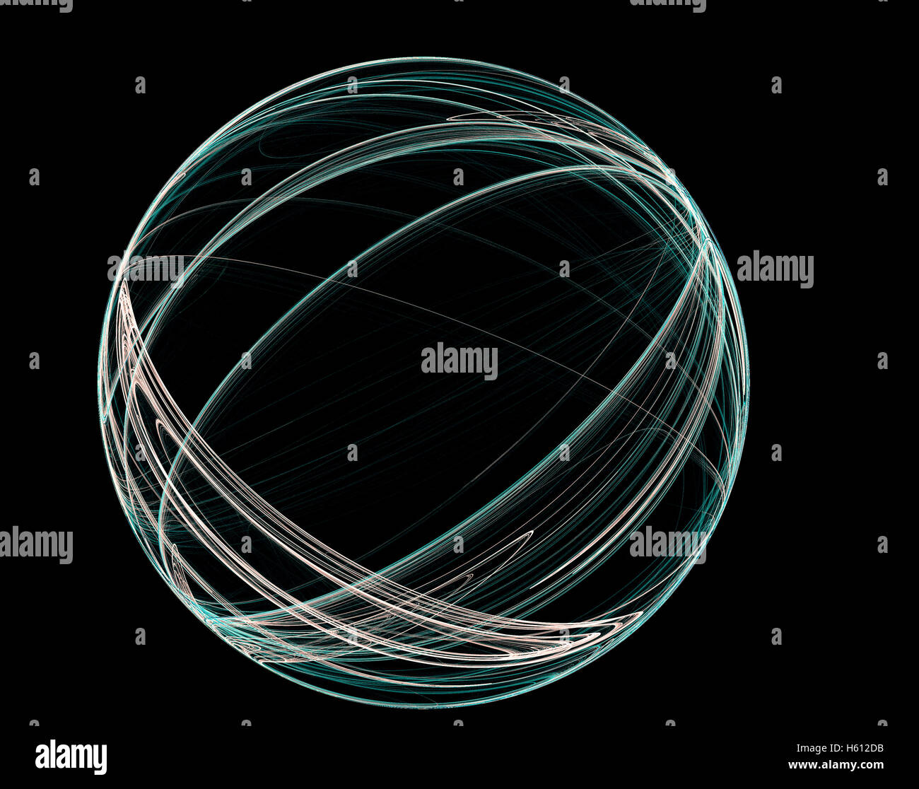 Fractal sphere hi-res stock photography and images - Alamy