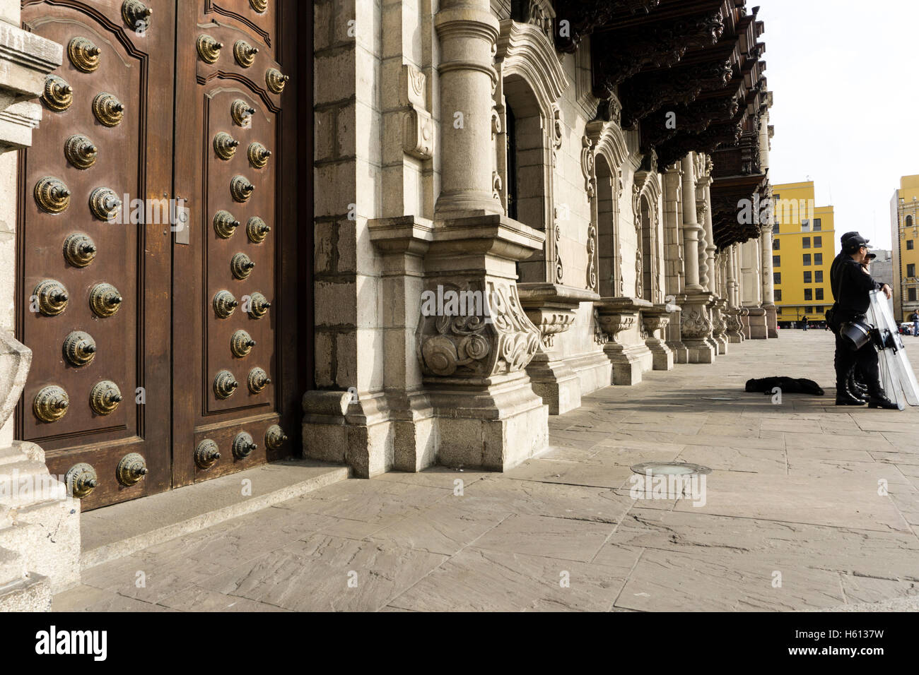 The archbishops palace of lima hi-res stock photography and images - Alamy