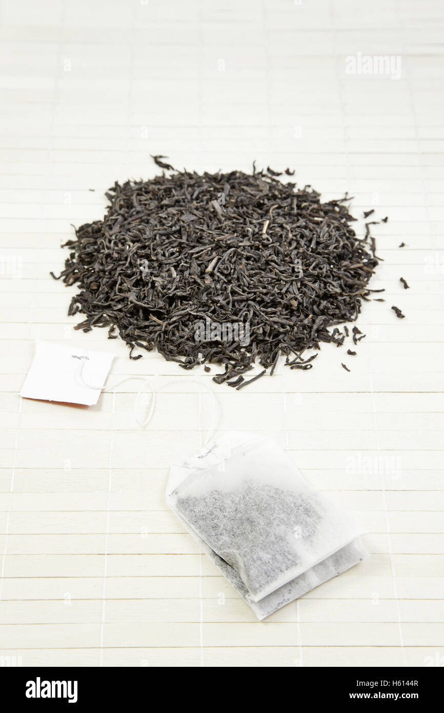 Japanese black tea, tea leaves detail japanese oriental relaxation ...