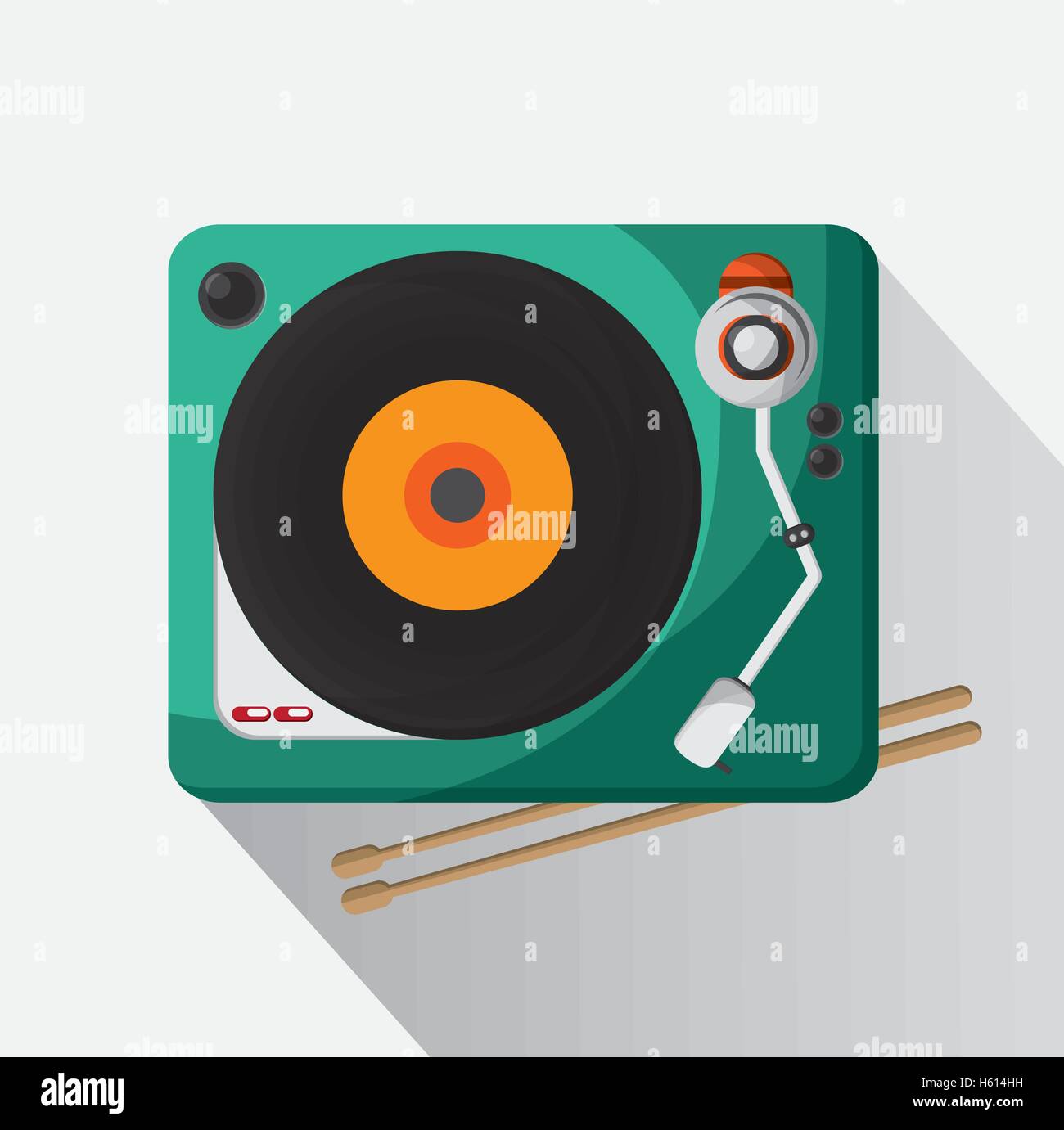Vinyl instrument and music design Stock Vector Image & Art - Alamy