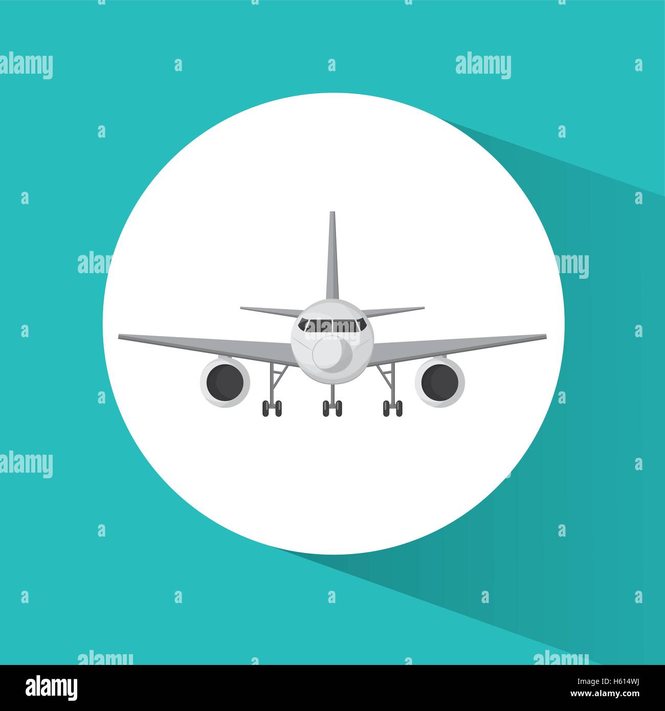 Airplane vehicle to travel design Stock Vector Image & Art - Alamy