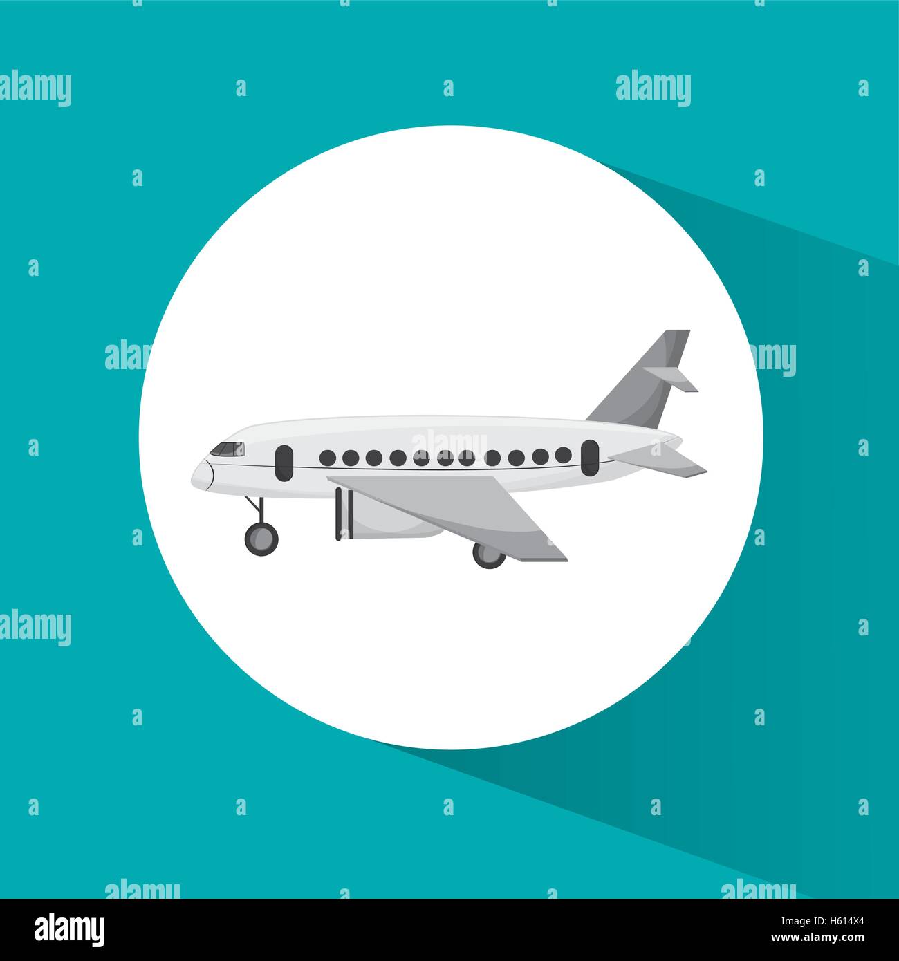 Airplane vehicle to travel design Stock Vector Image & Art - Alamy