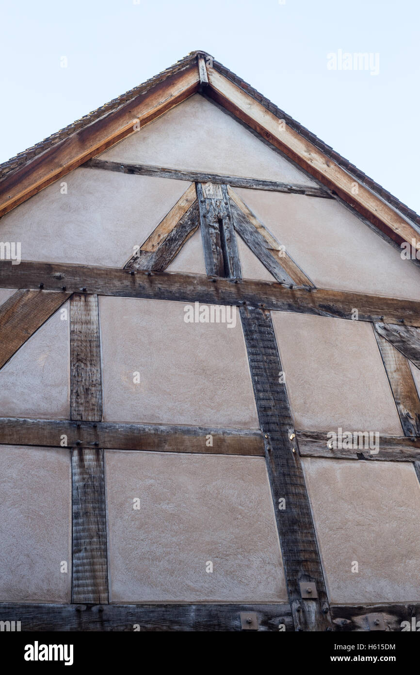Timber framed building Stock Photo - Alamy