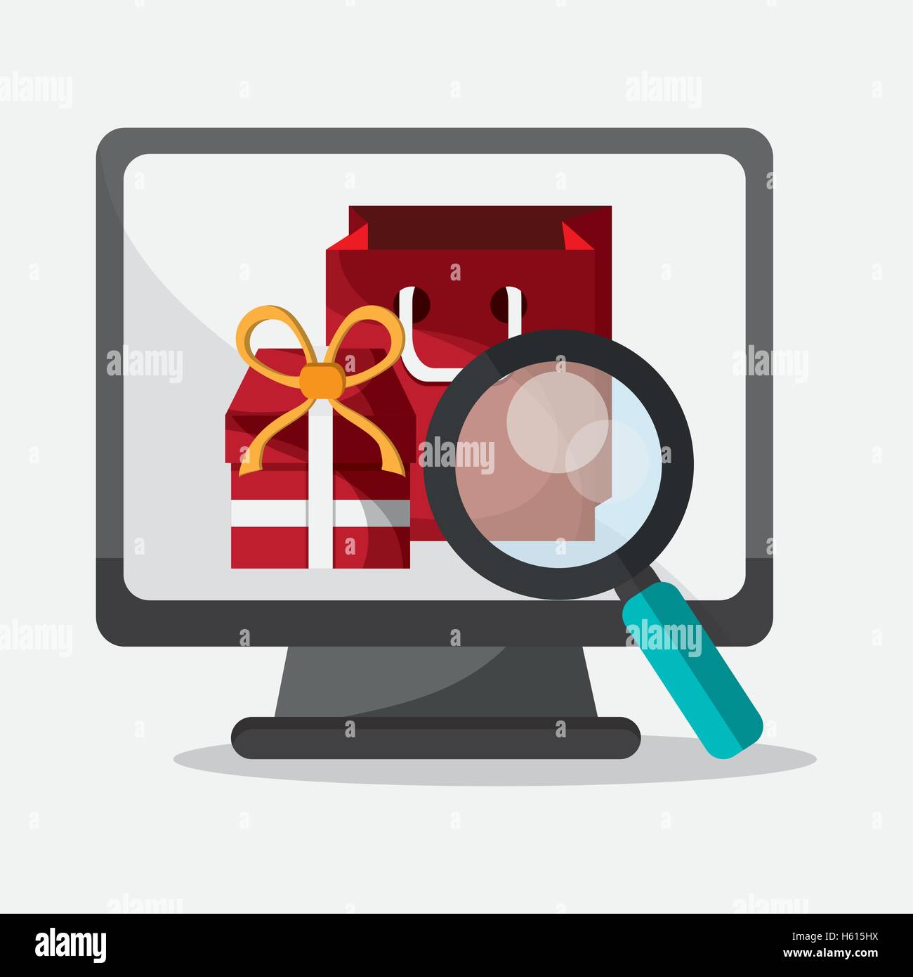 Computer and digital marketing design Stock Vector Image & Art - Alamy