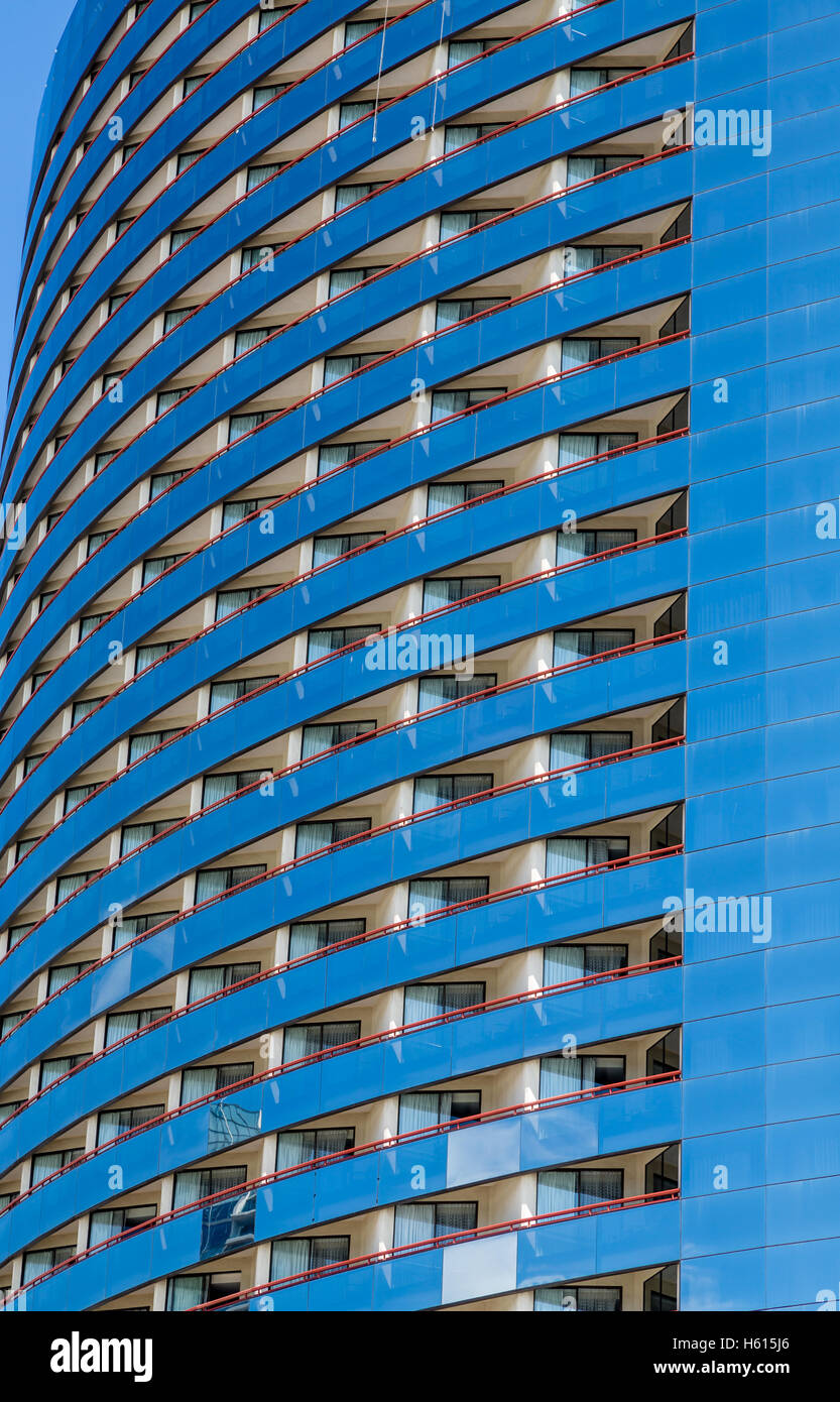 Blue Balconies High Resolution Stock Photography and Images - Alamy